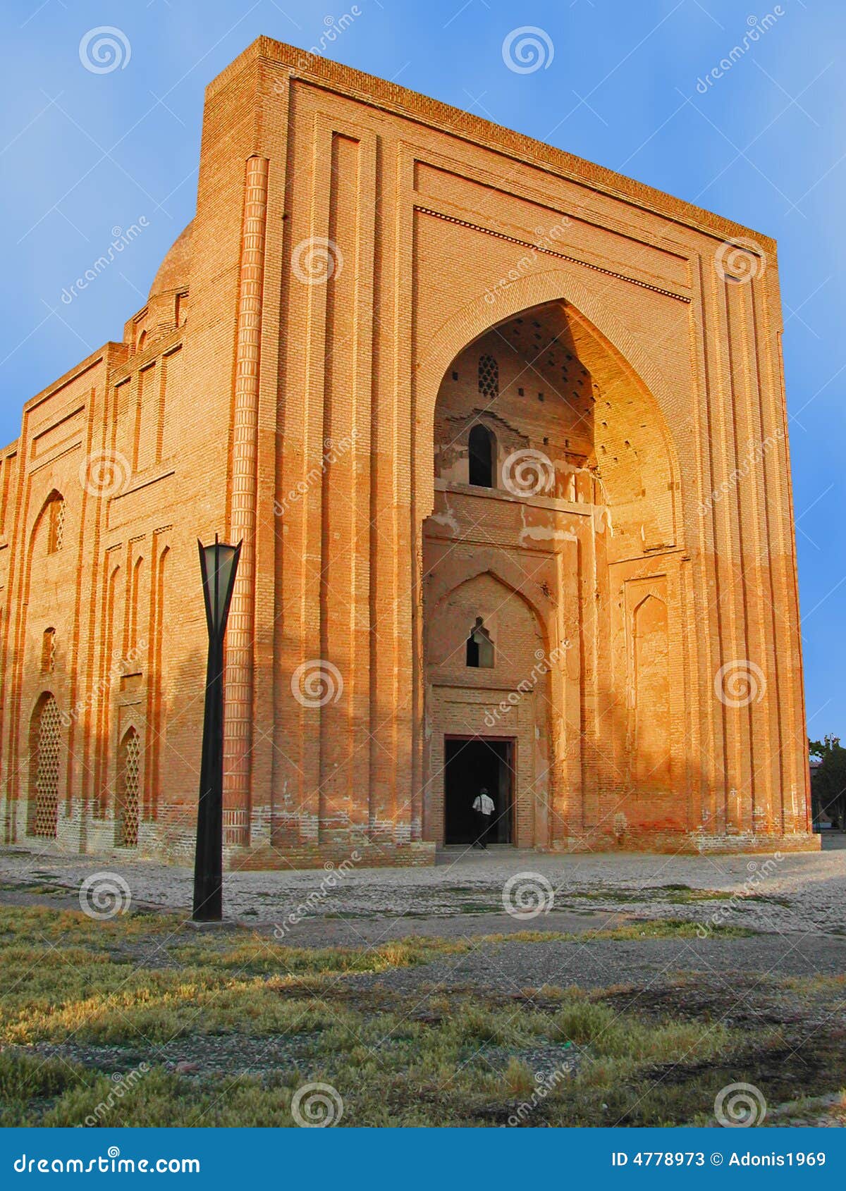 Grab Der Islamischen Religion Im Iran Stockbild - Bild von aufwendig ...