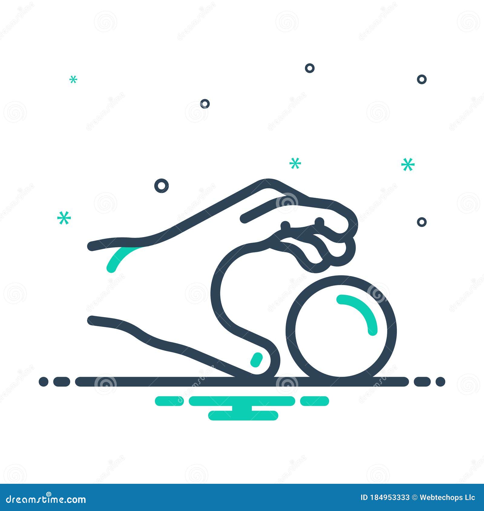 Mix Icon for Grab, Caught a D Catch Stock Vector - Illustration of pick ...