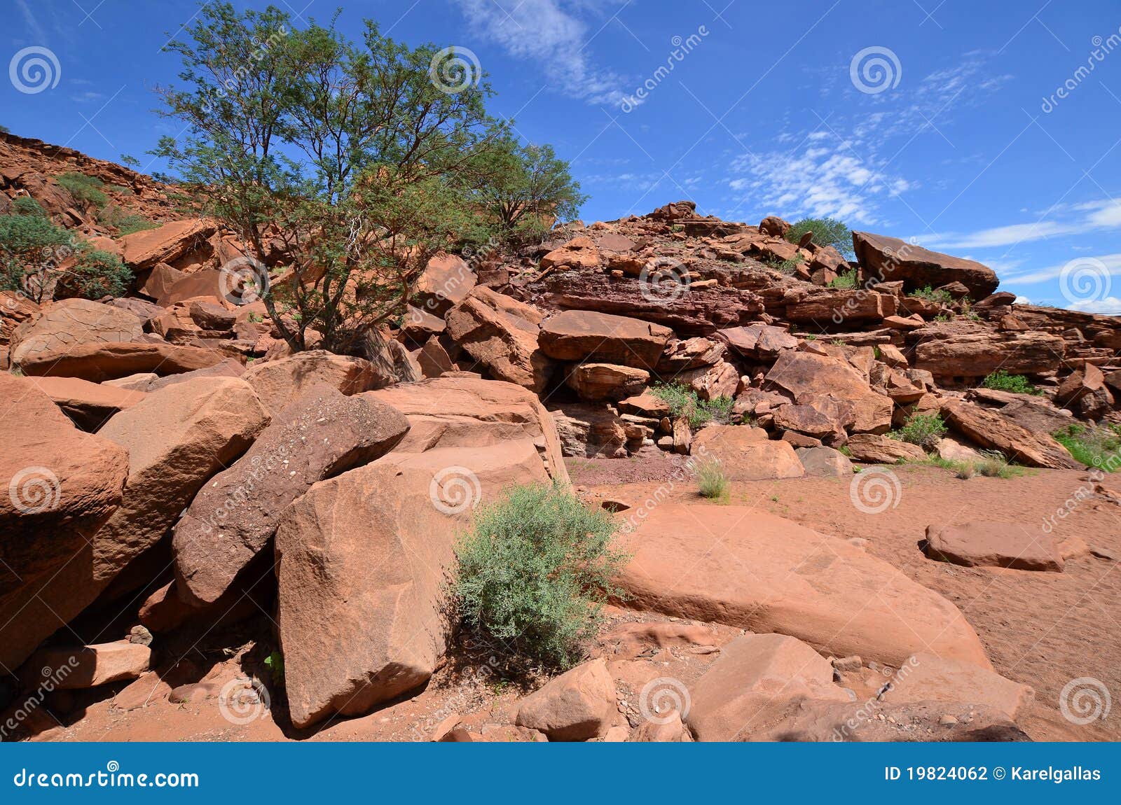 Grabados De Twyfelfontein, Namibia Foto de archivo - Imagen de fondo ...