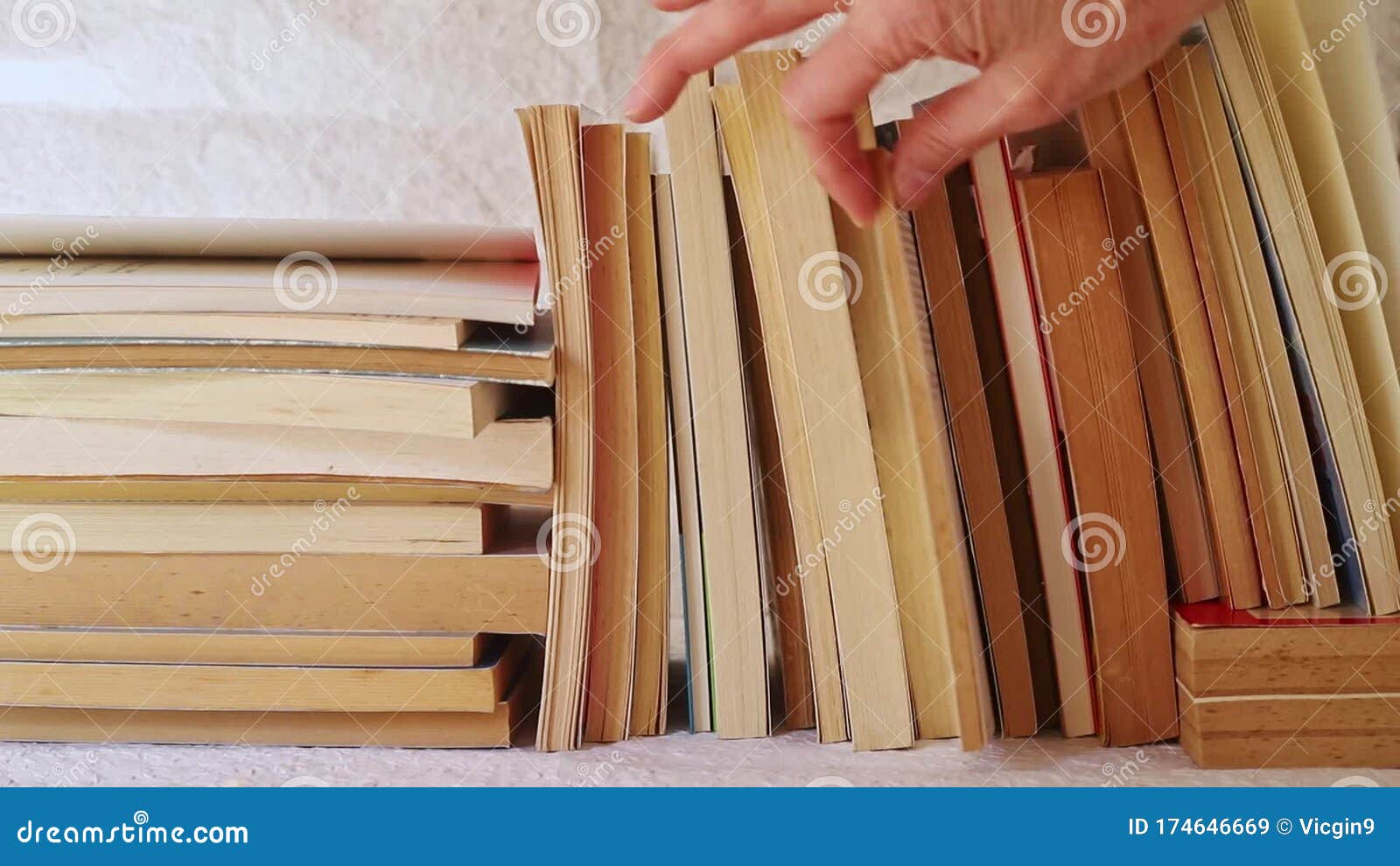 Grabbing books stock video. Video of library, knowledge - 174646669