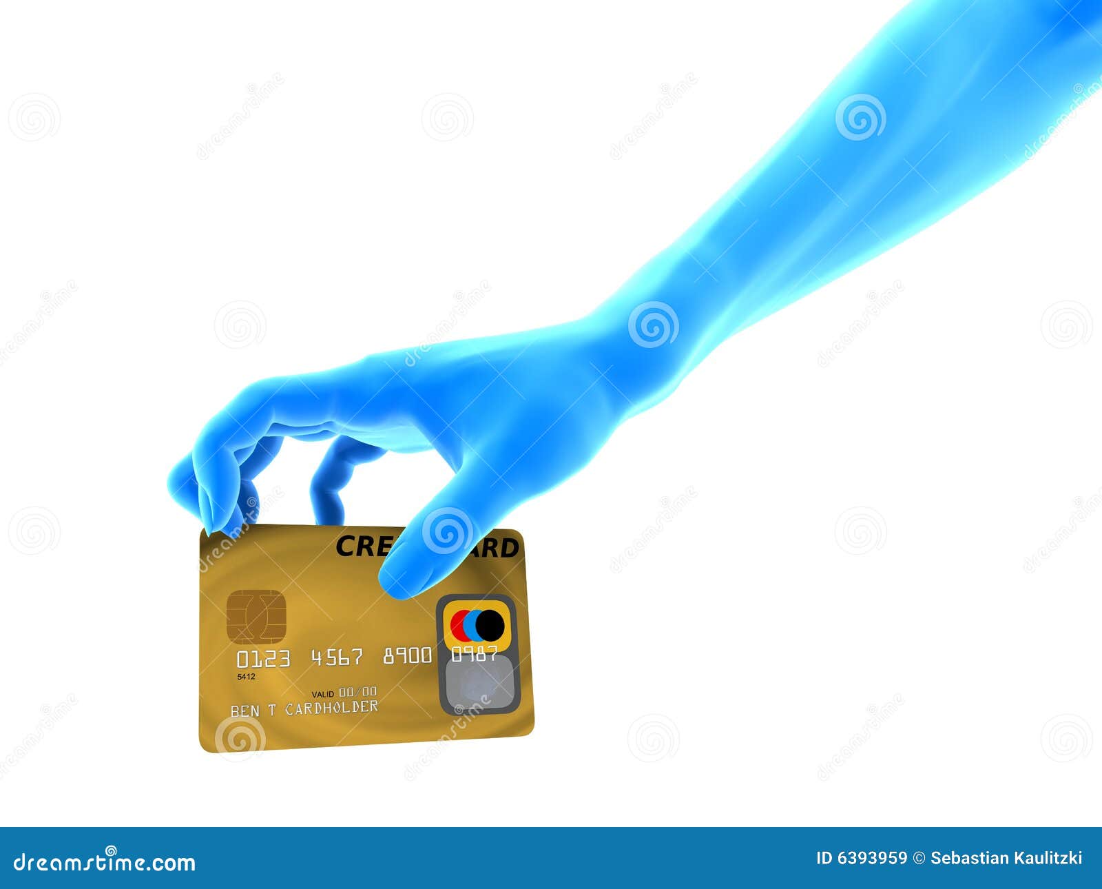 Grabbing Credit Card Royalty-Free Cartoon | CartoonDealer.com #6393959