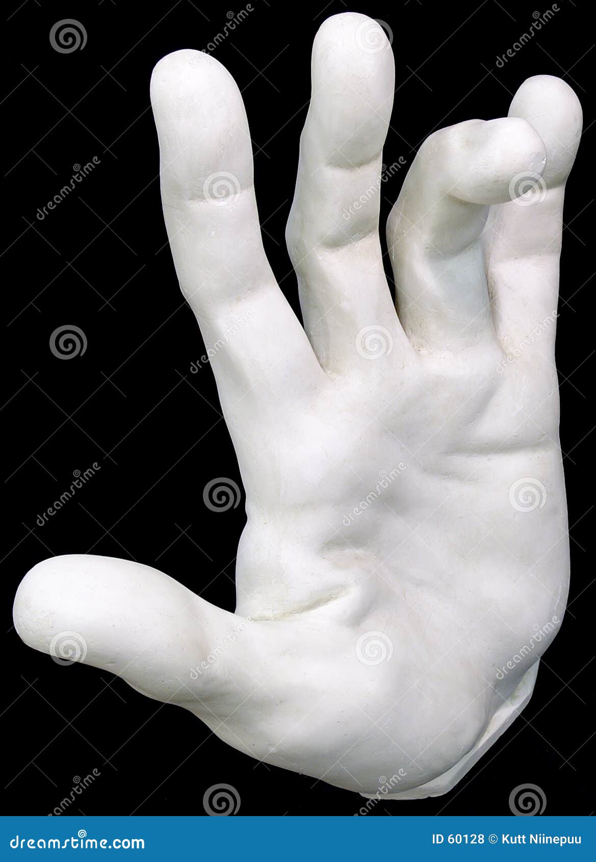 Grabbing hand stock photo. Image of prop, gyps, cast, pose - 60128