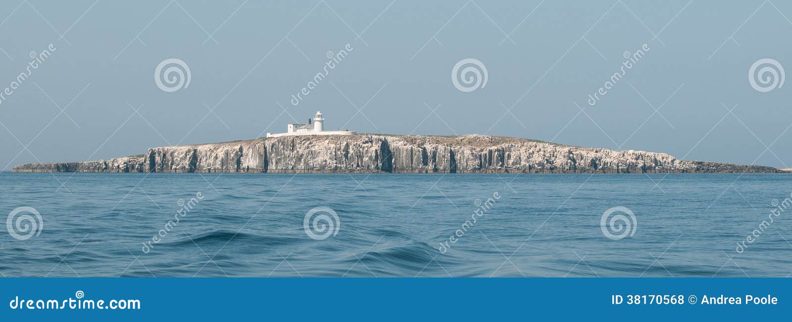Grace Darling Lighthouse on the Farne Islands Stock Photo - Image of ...