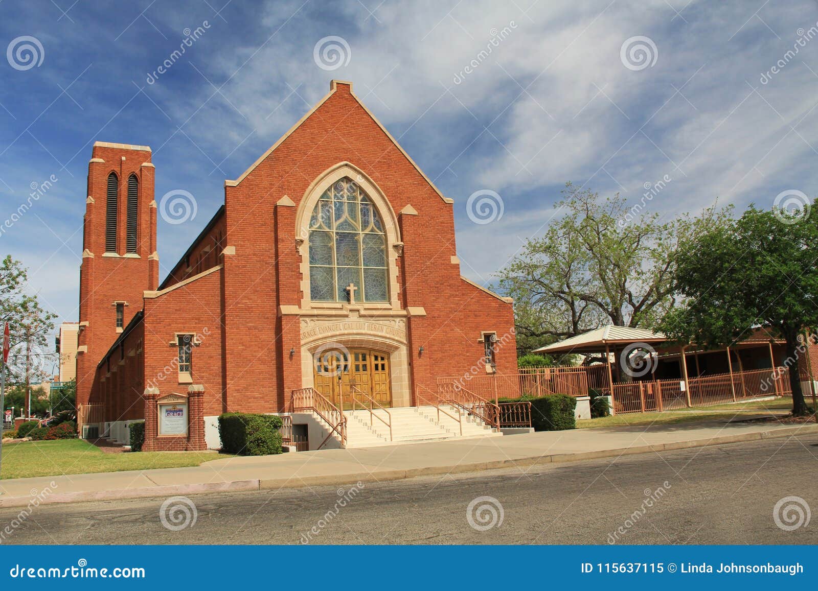 Grace Evangelical Lutheran Church in Tucson Stock Image - Image of ... Grace Evangelical Lutheran Church in Tucson Stock Image - Image of ...