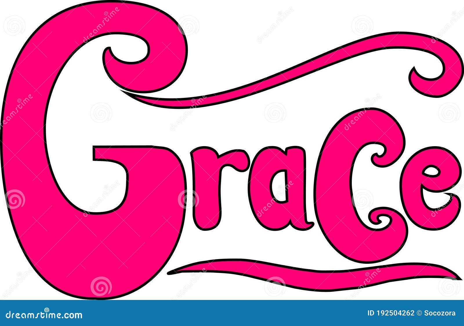 Grace for Religion Graphic and Illustration Use Stock Vector ...
