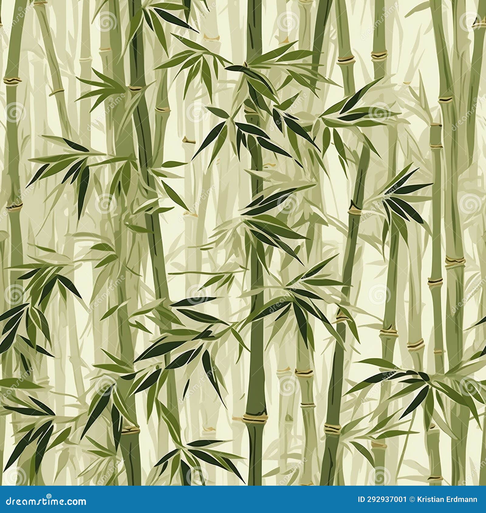 Graceful Bamboo Pattern: Elegance and Tranquility in Japanese-Inspired ...