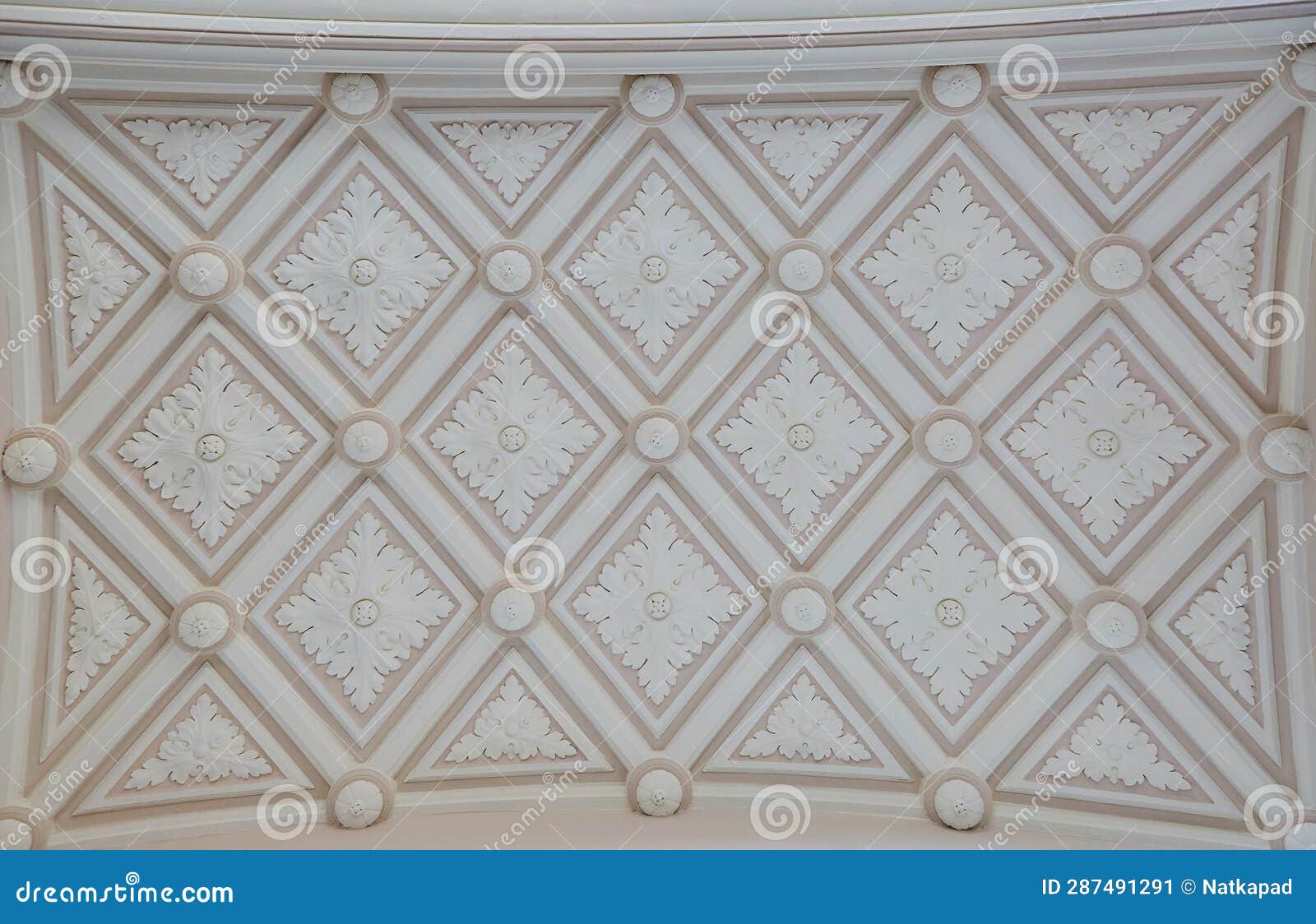 Graceful Beautiful Historical Bas-reliefs on the Facade Stock Image ...