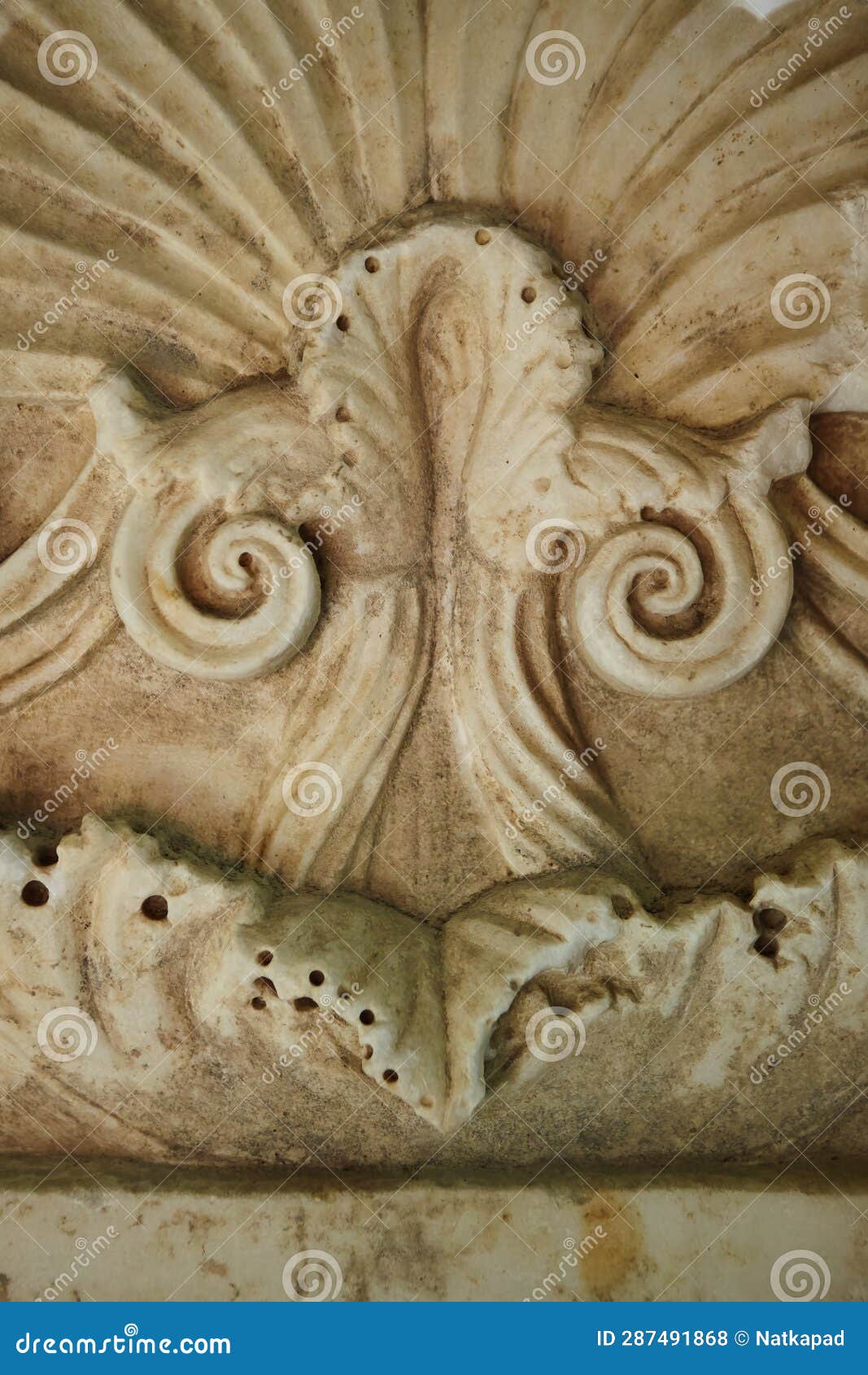 Graceful Beautiful Historical Bas-reliefs Stock Photo - Image of marble ...