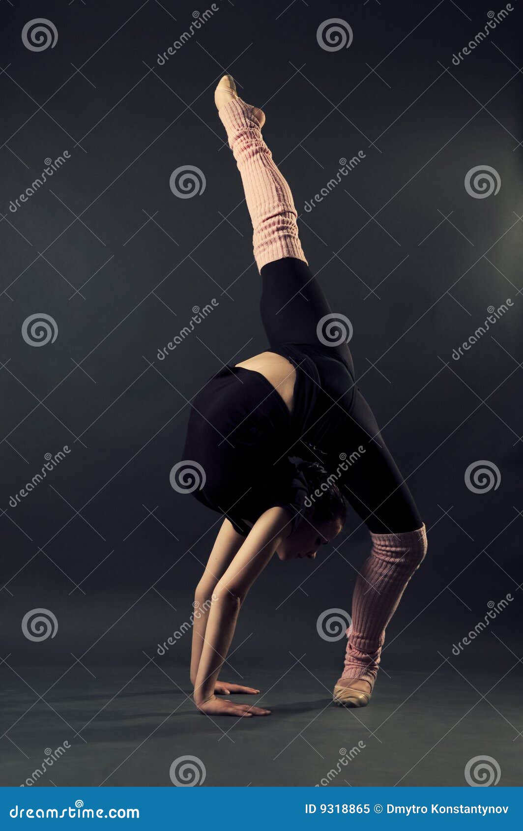 Graceful dancer stock image. Image of dancer, ballerina - 9318865