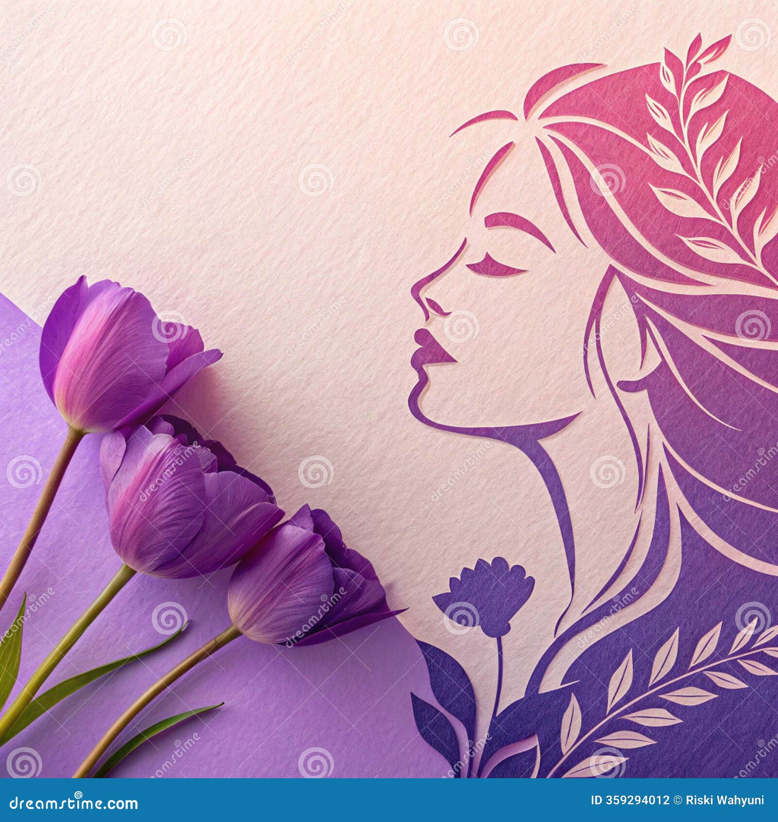 Feminine Background Aesthetic with Paper Texture Stock Photo - Image of ...