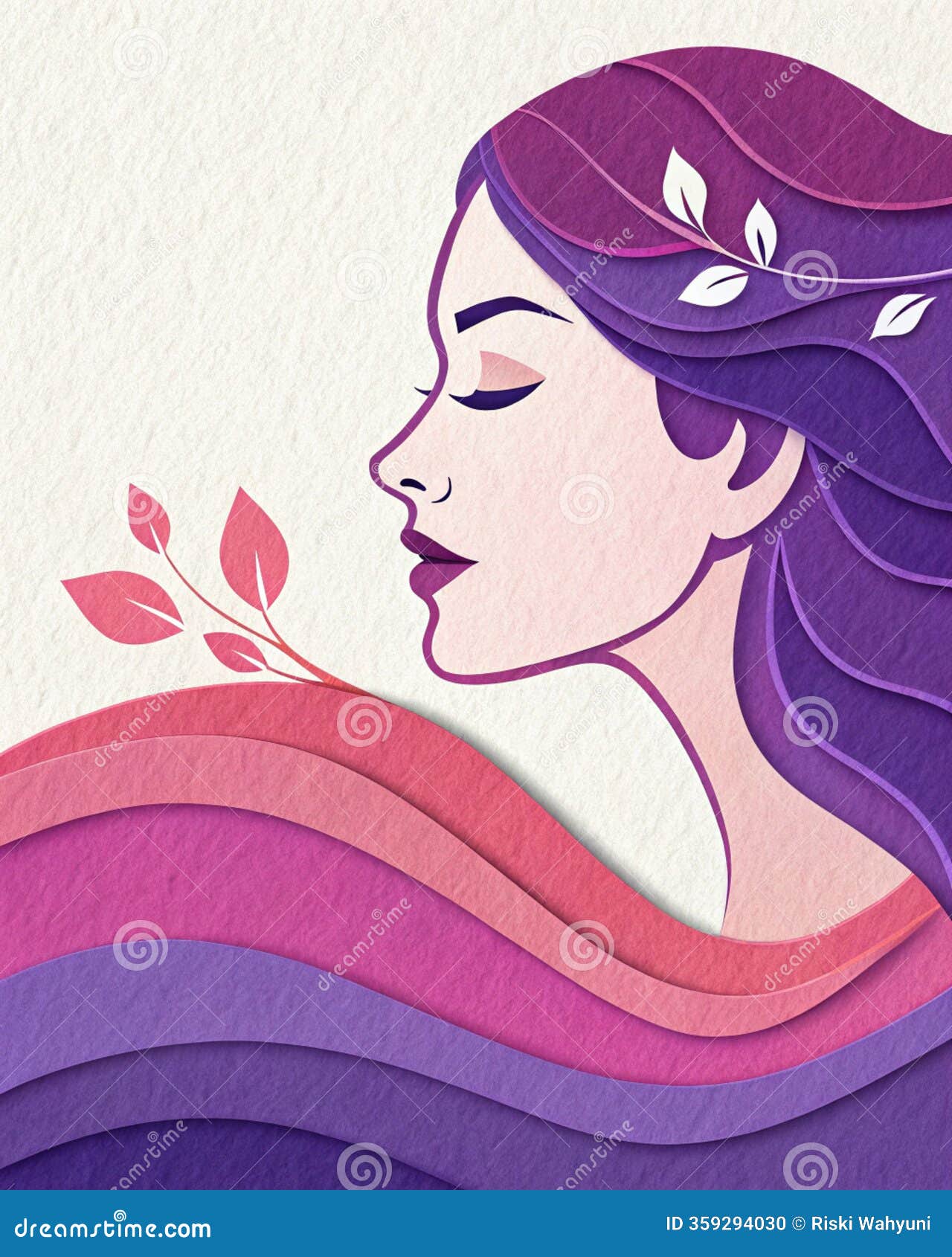 Feminine Background Aesthetic with Paper Texture Stock Photo - Image of ...