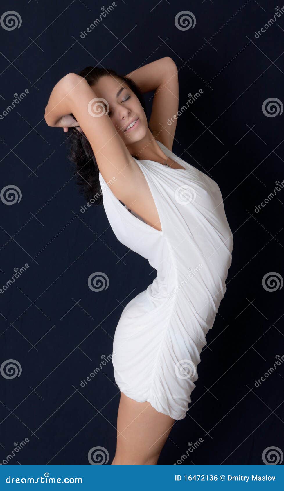 The graceful girl stock photo. Image of dress, elegance - 16472136