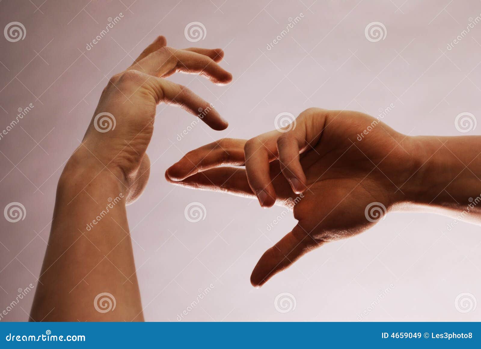 Graceful Male Hands Picture. Image: 4659049