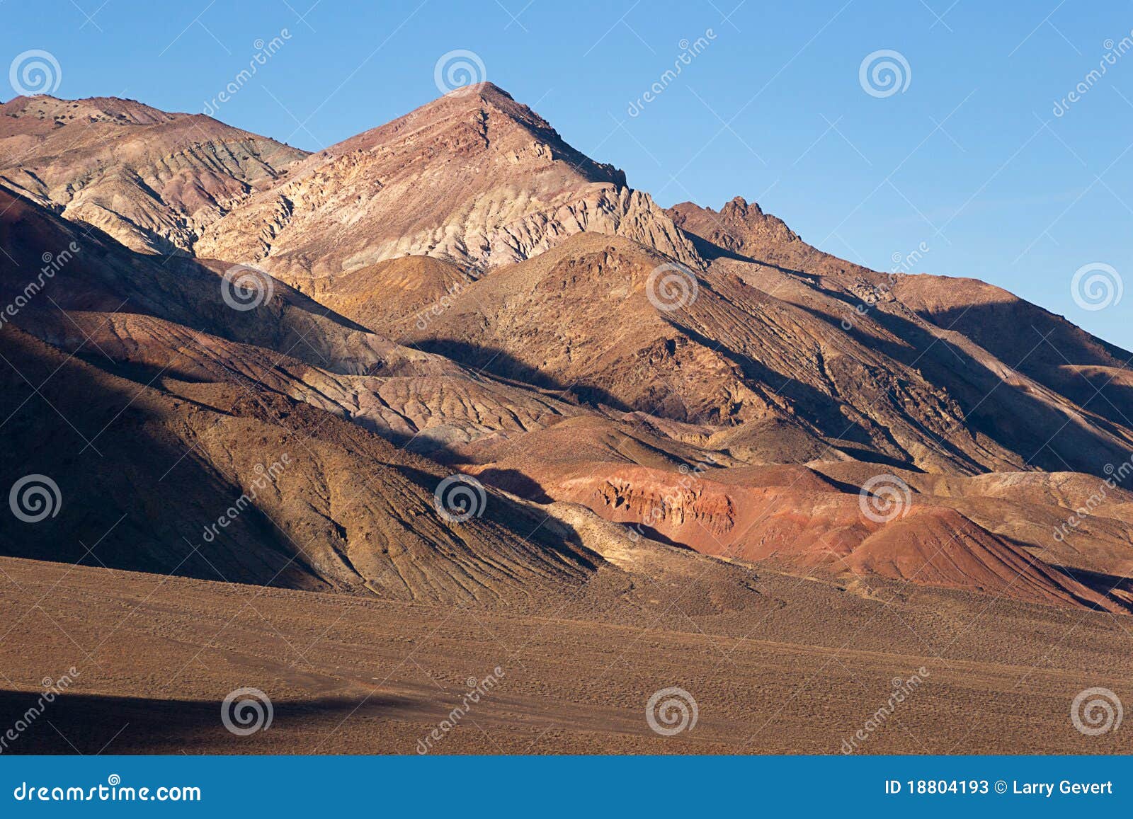 Graceful Painted Desert Mountain Stock Image - Image of canyons ...