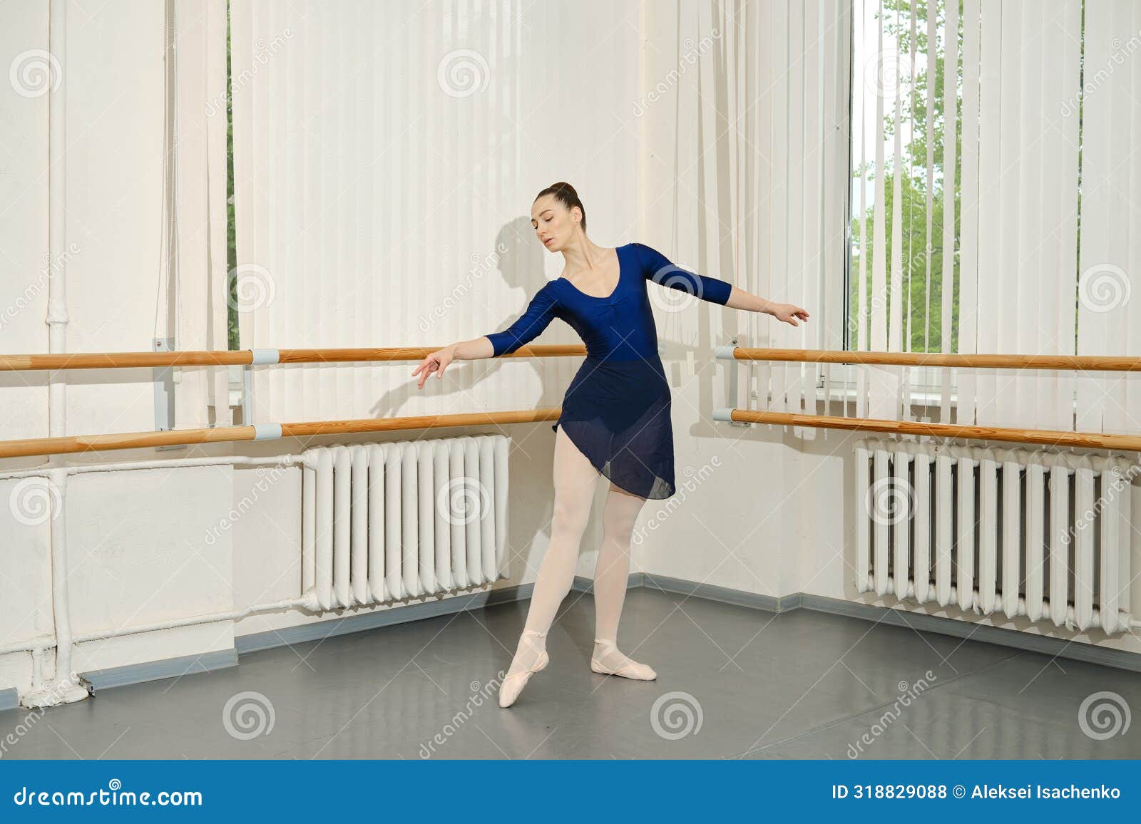 Graceful and Precise Movements in Classical Choreography Stock Photo ...