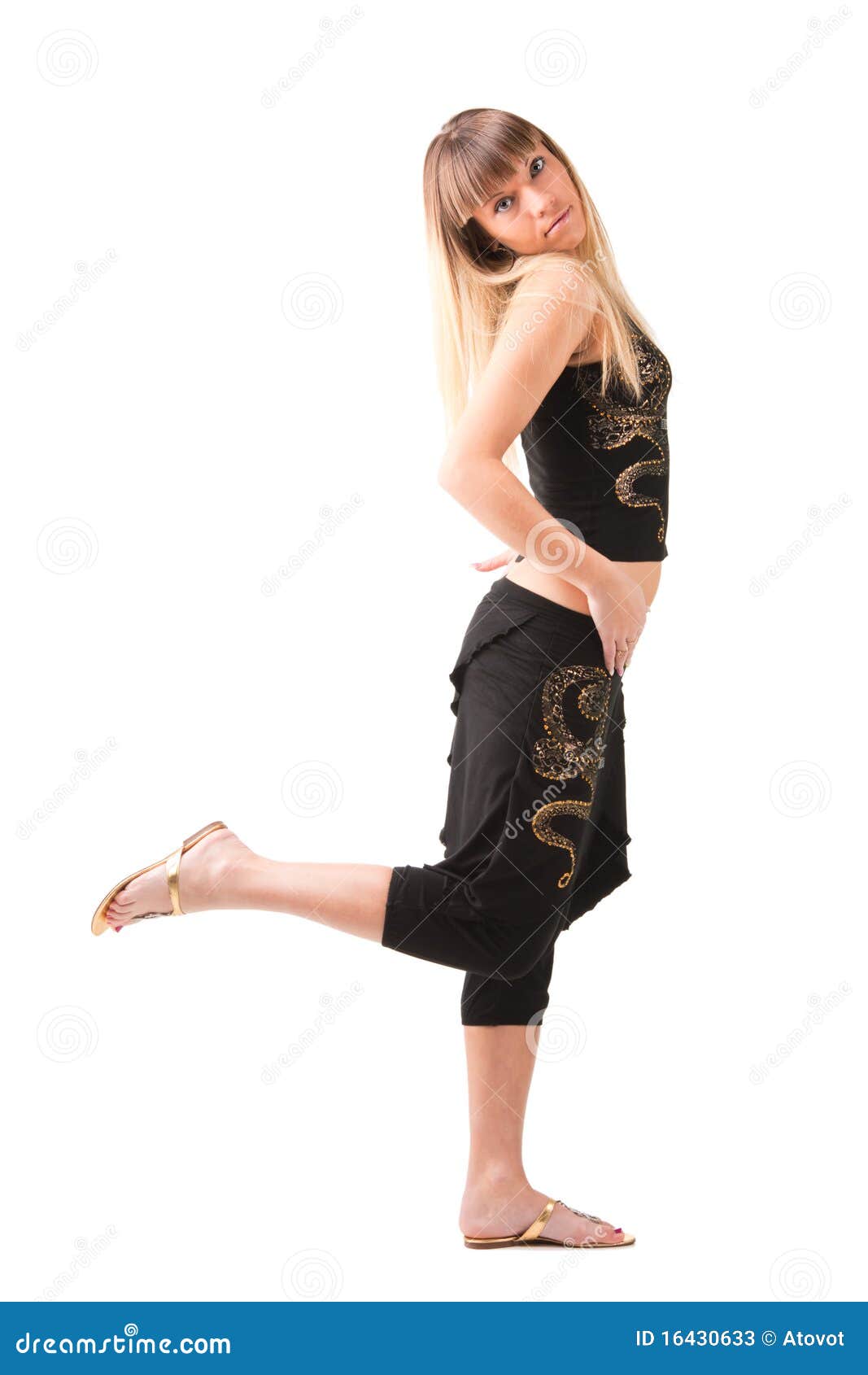 Graceful standing stock image. Image of grace, contemporary - 16430633
