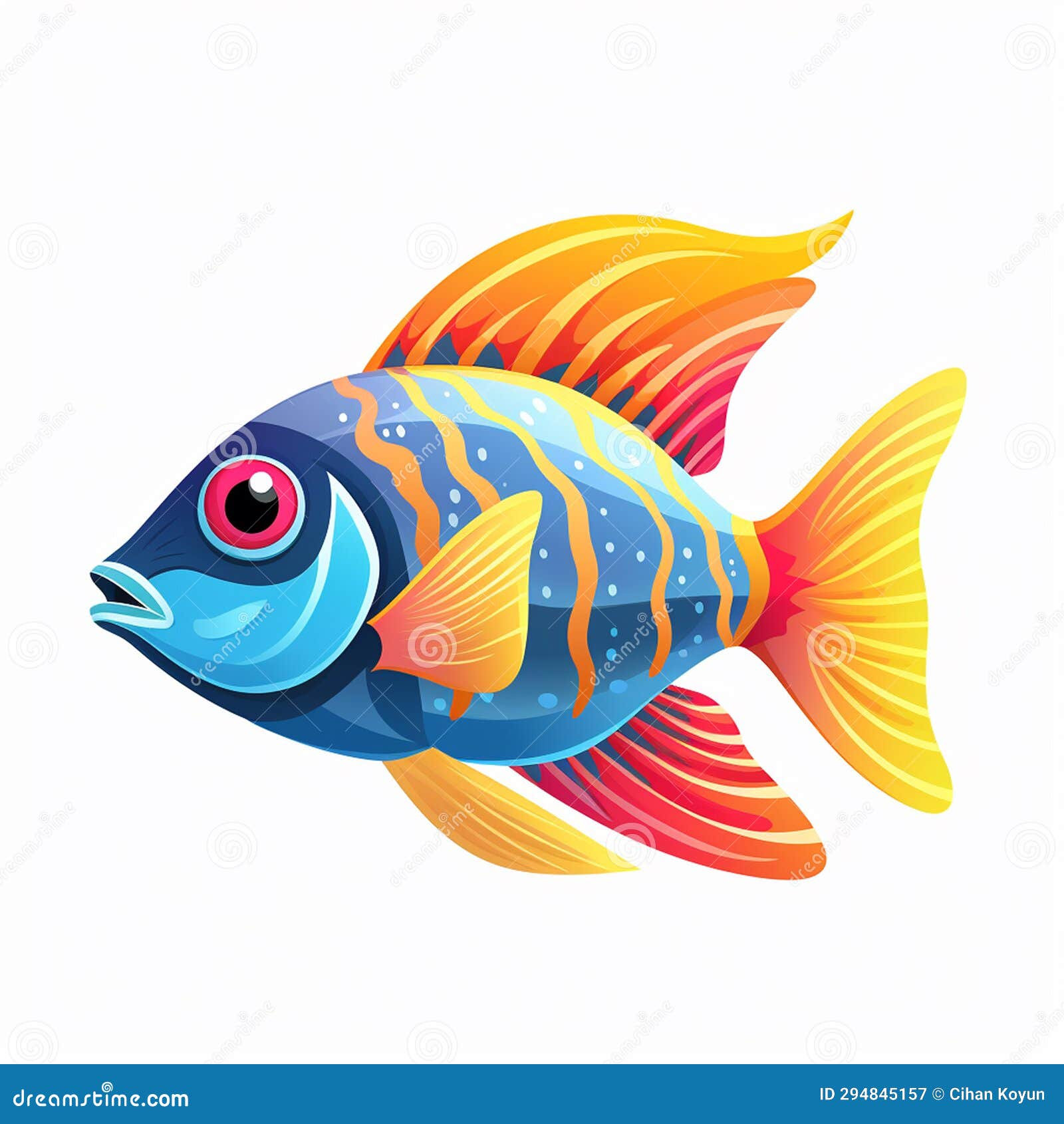 Graceful Stingray Drawing Royalty-Free Stock Photo | CartoonDealer.com ...