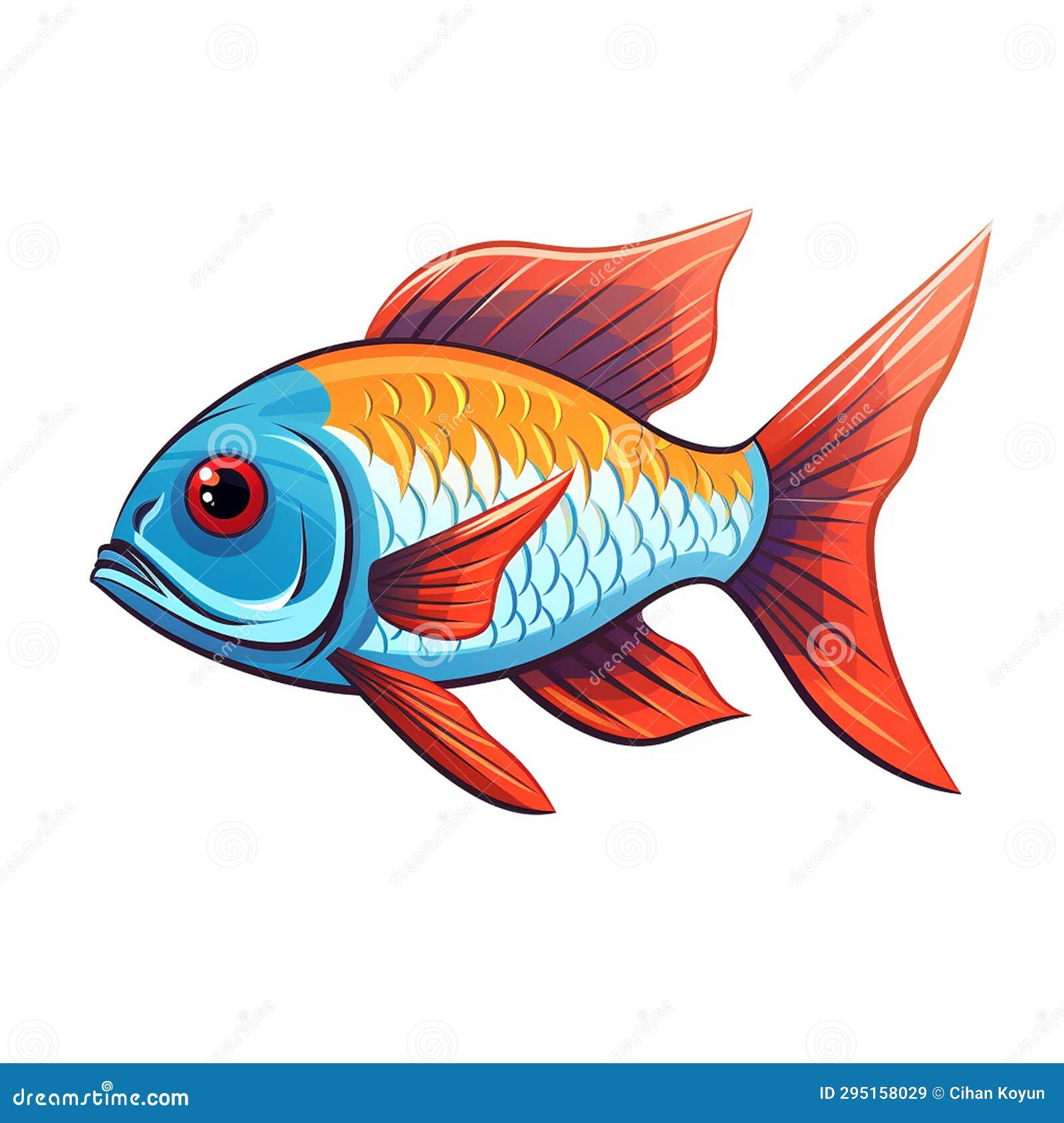 Graceful Stingray Drawing Stock Photo | CartoonDealer.com #295158029