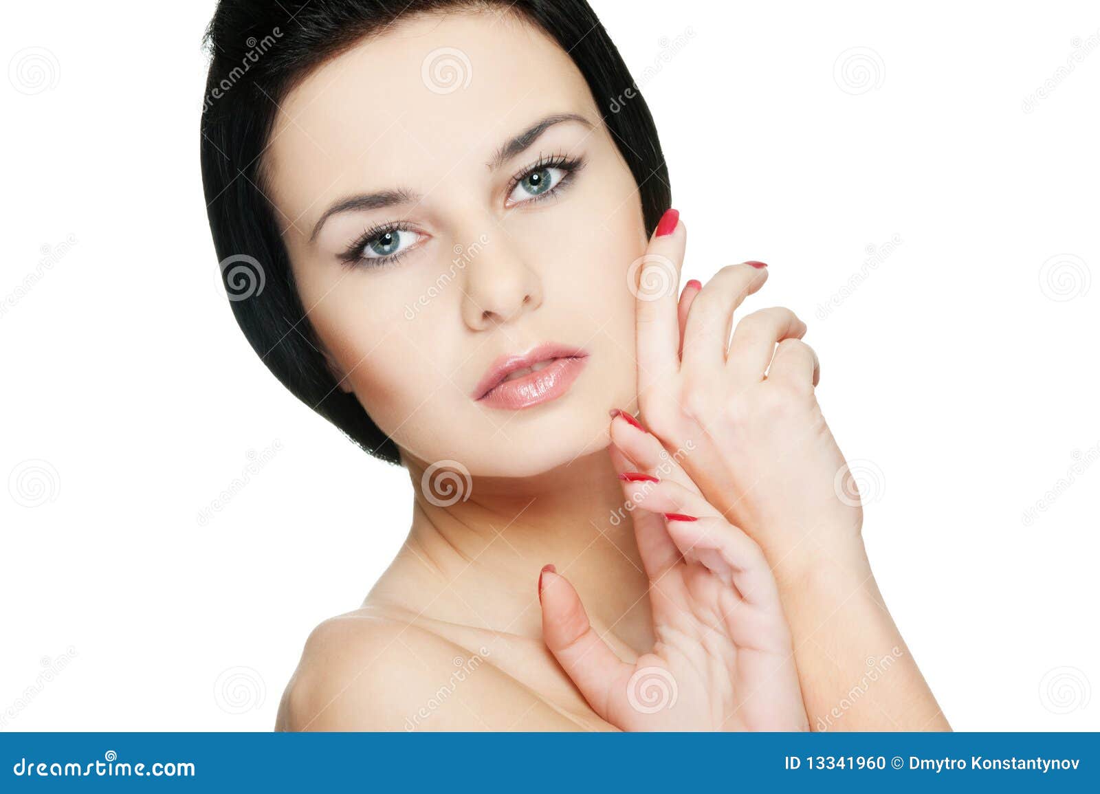 Graceful young woman stock photo. Image of happy, beauty - 13341960