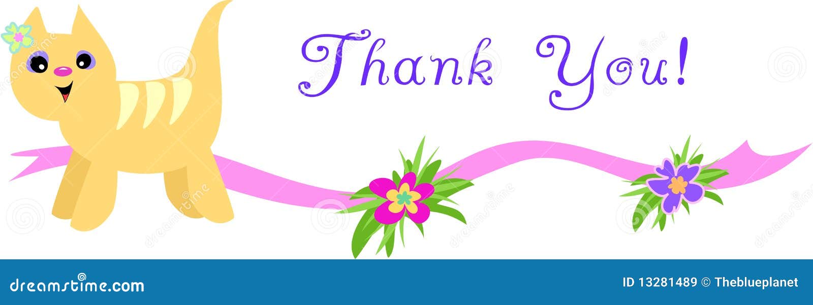 Gracias gato ilustración del vector. Ilustración de piel - 13281489