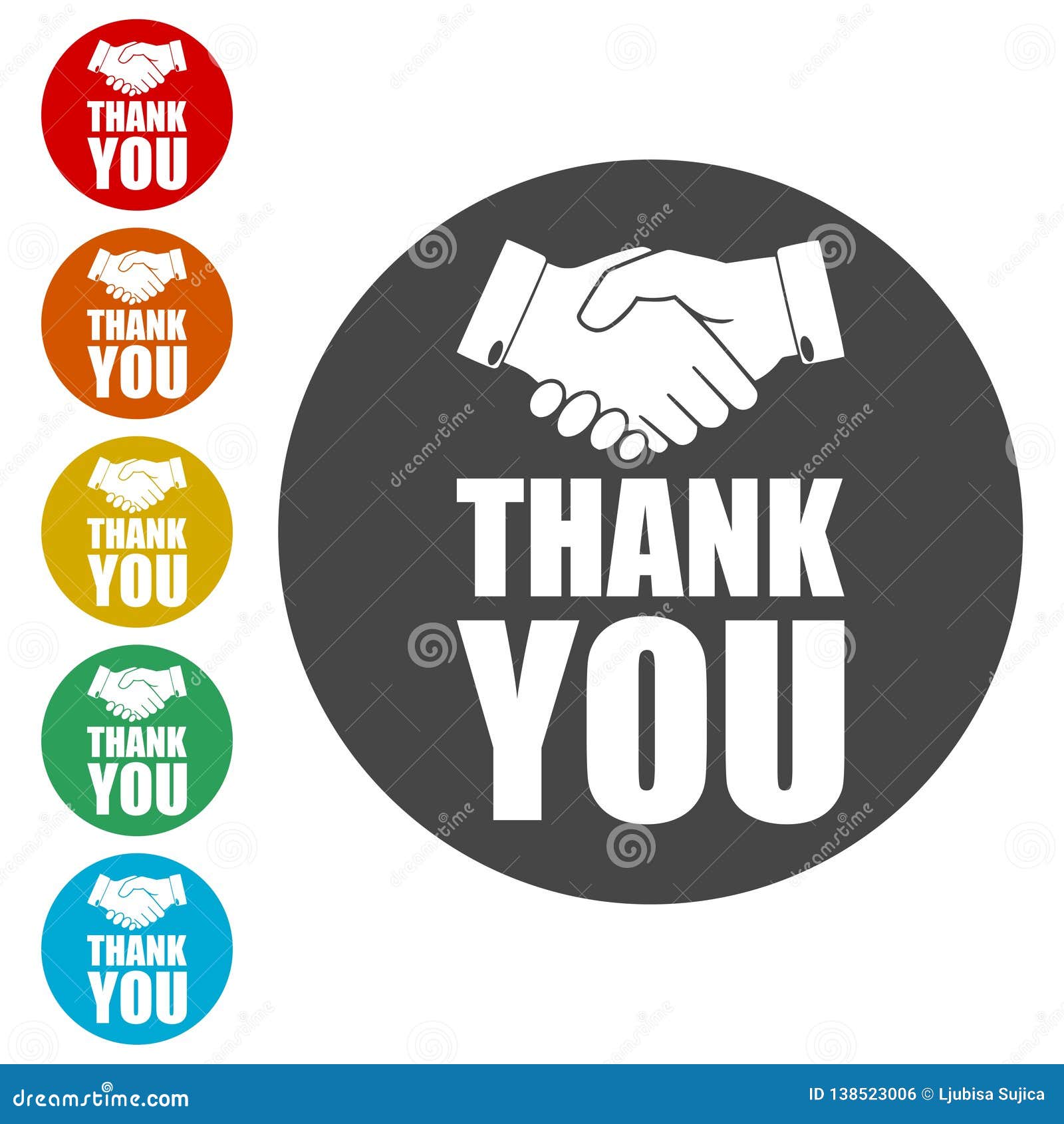Gracias icono ilustración del vector. Ilustración de sunbursts - 138523006