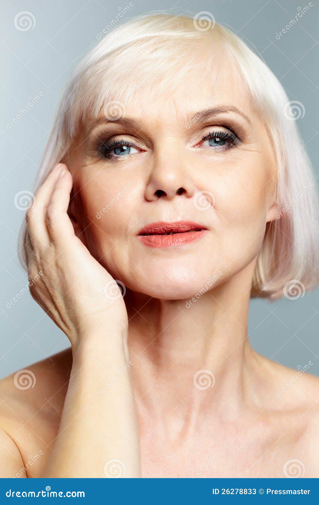Gracious woman stock image. Image of graceful, aged, attractive - 26278833
