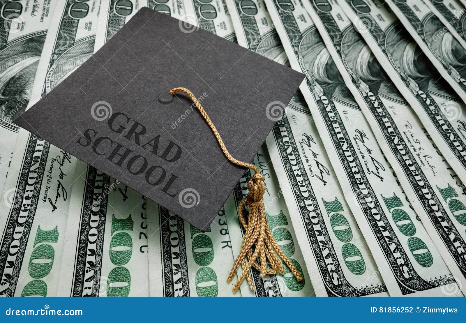 Grad school money stock photo. Image of finance, grad - 81856252