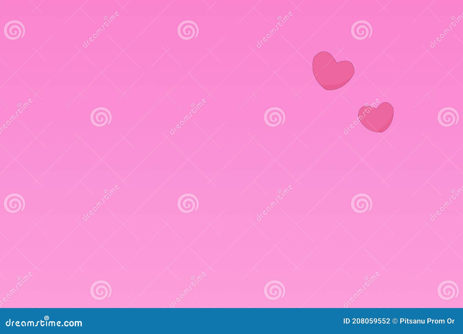 Gradation Background Image. Pink Heart on a Pink Gradient Background ...
