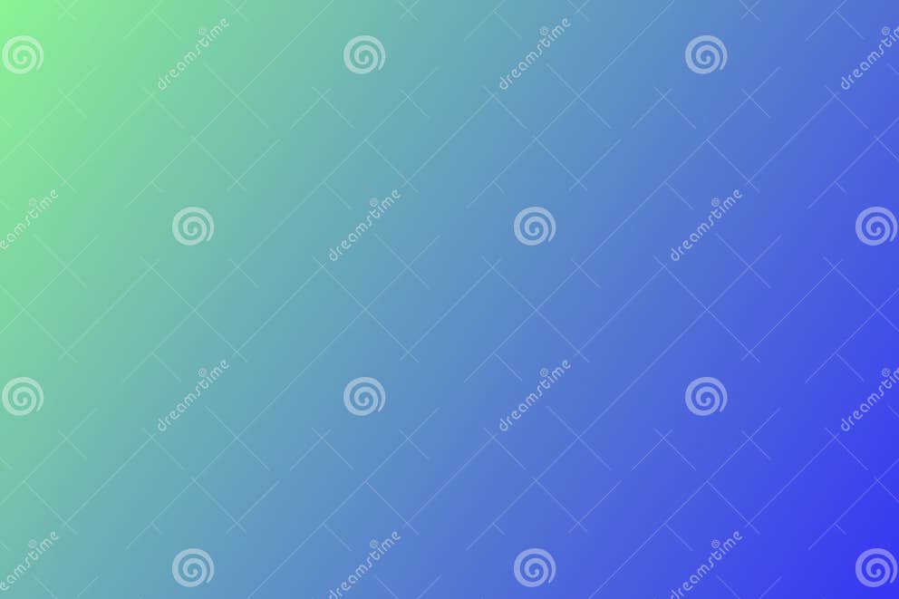 Gradation of Green and Blue for the Background Stock Illustration ...