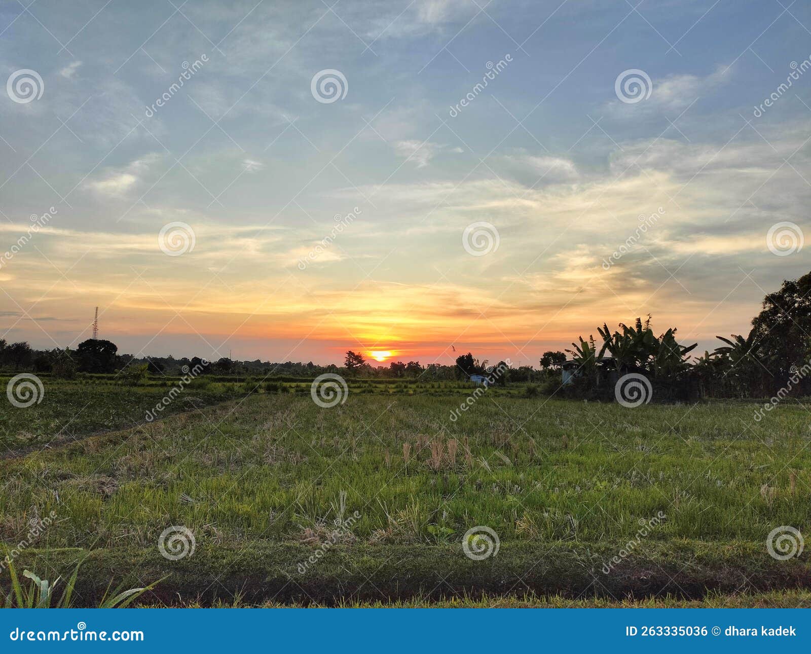 Gradation Sunset in the Sky Stock Photo - Image of colour, beautiful ...