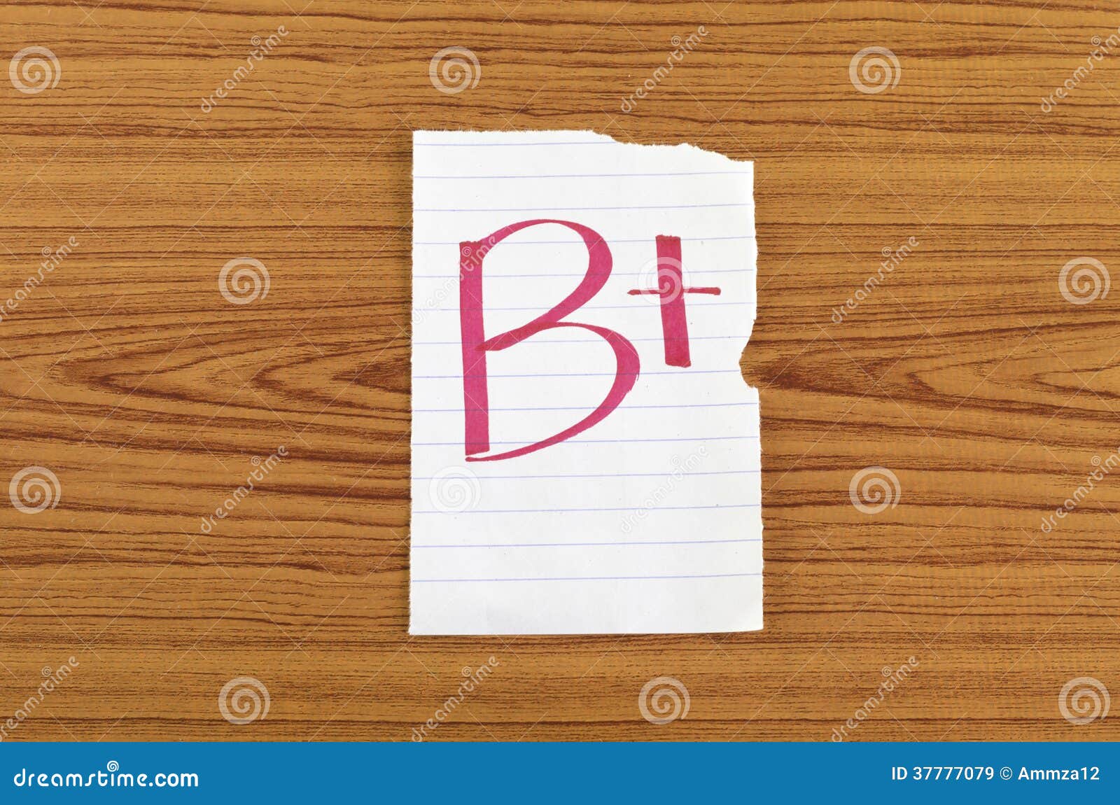 Grade b plus stock image. Image of graded, report, failed - 37777079