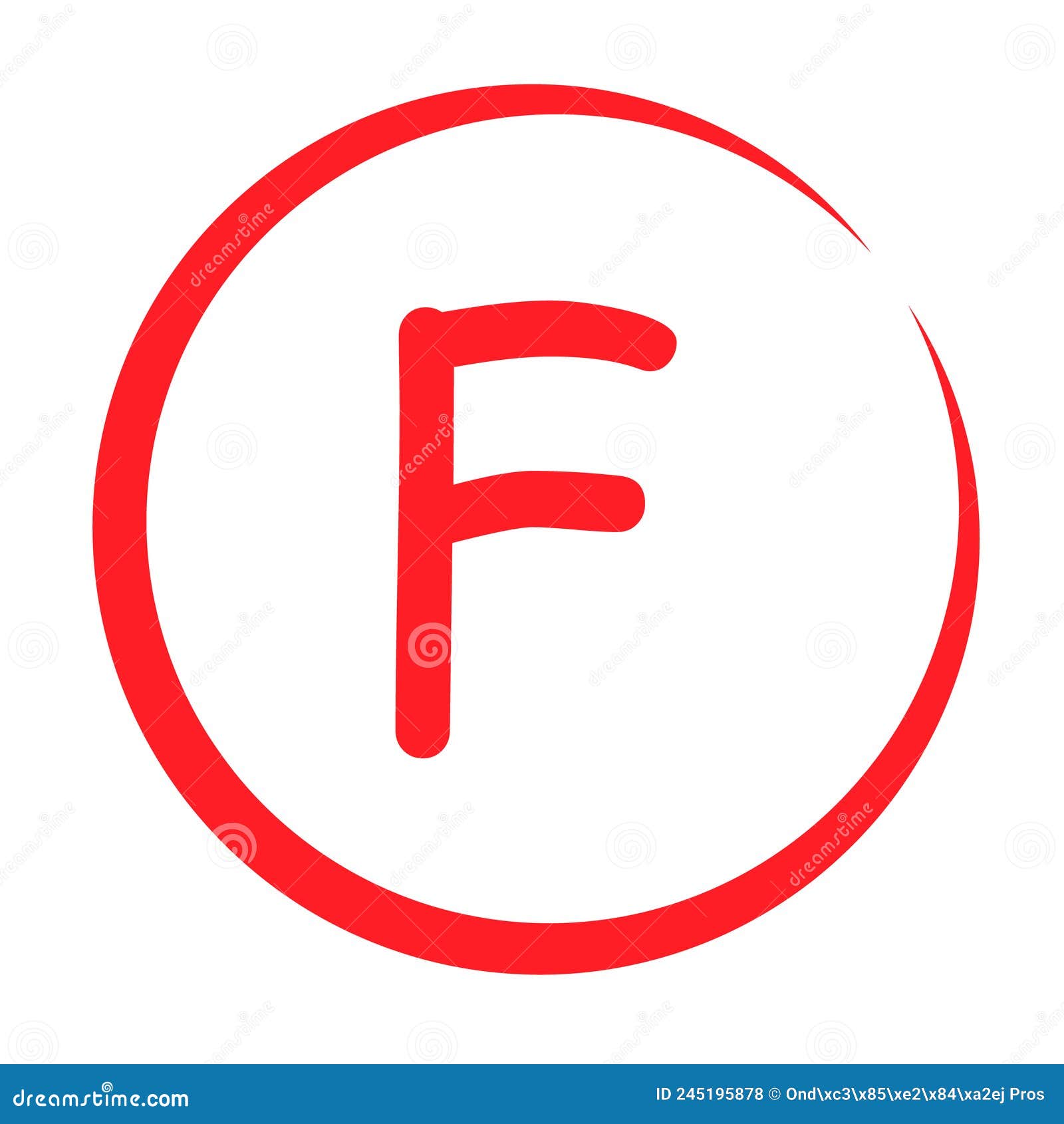 Grade Result F. Hand Drawn Icon in Red Color. Test Exam Mark Report ... Grade Result F. Hand Drawn Icon in Red Color. Test Exam Mark Report ...