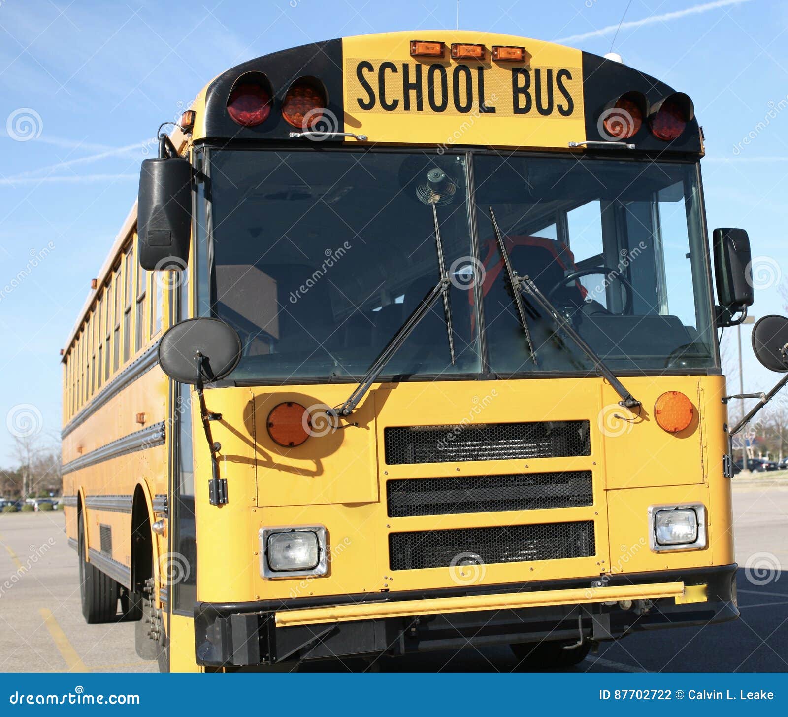 Grade School Bus stock photo. Image of children, crusing - 87702722