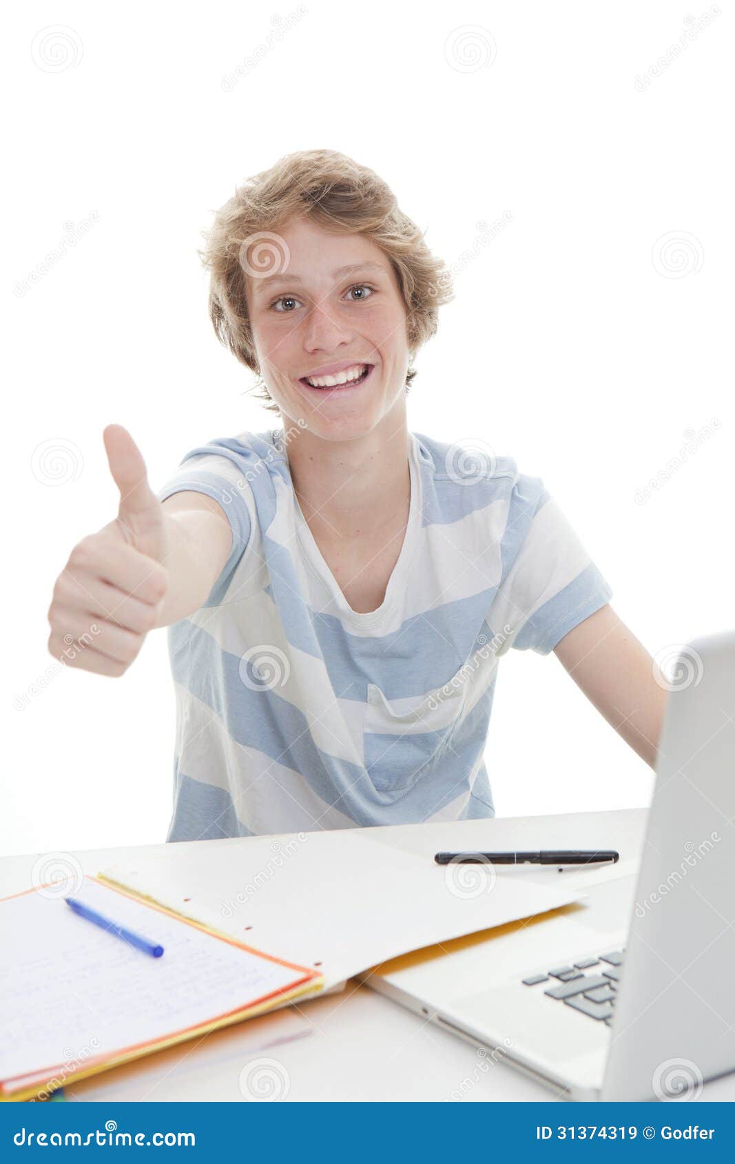 Grade a student studying stock image. Image of person - 31374319