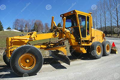 Grader stock image. Image of industrial, layer, machinery - 1809675