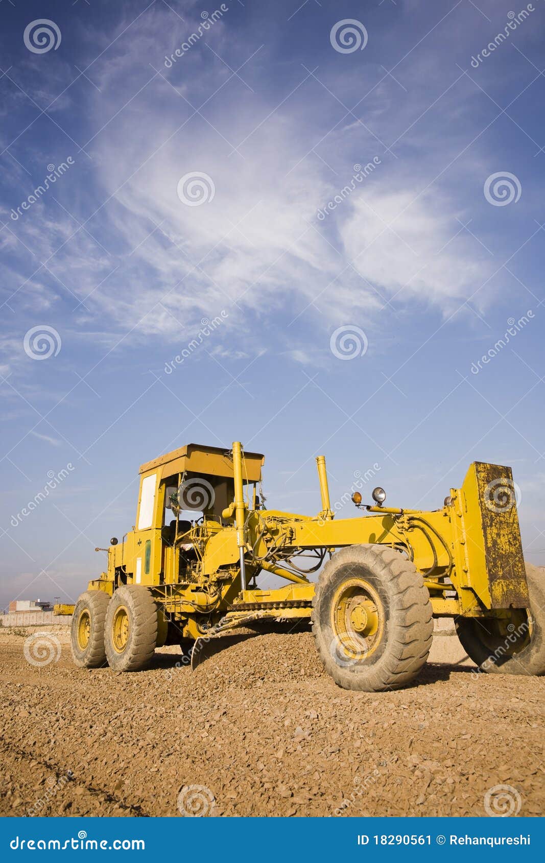 Grader stock image. Image of huge, base, gigantic, heavy - 18290561