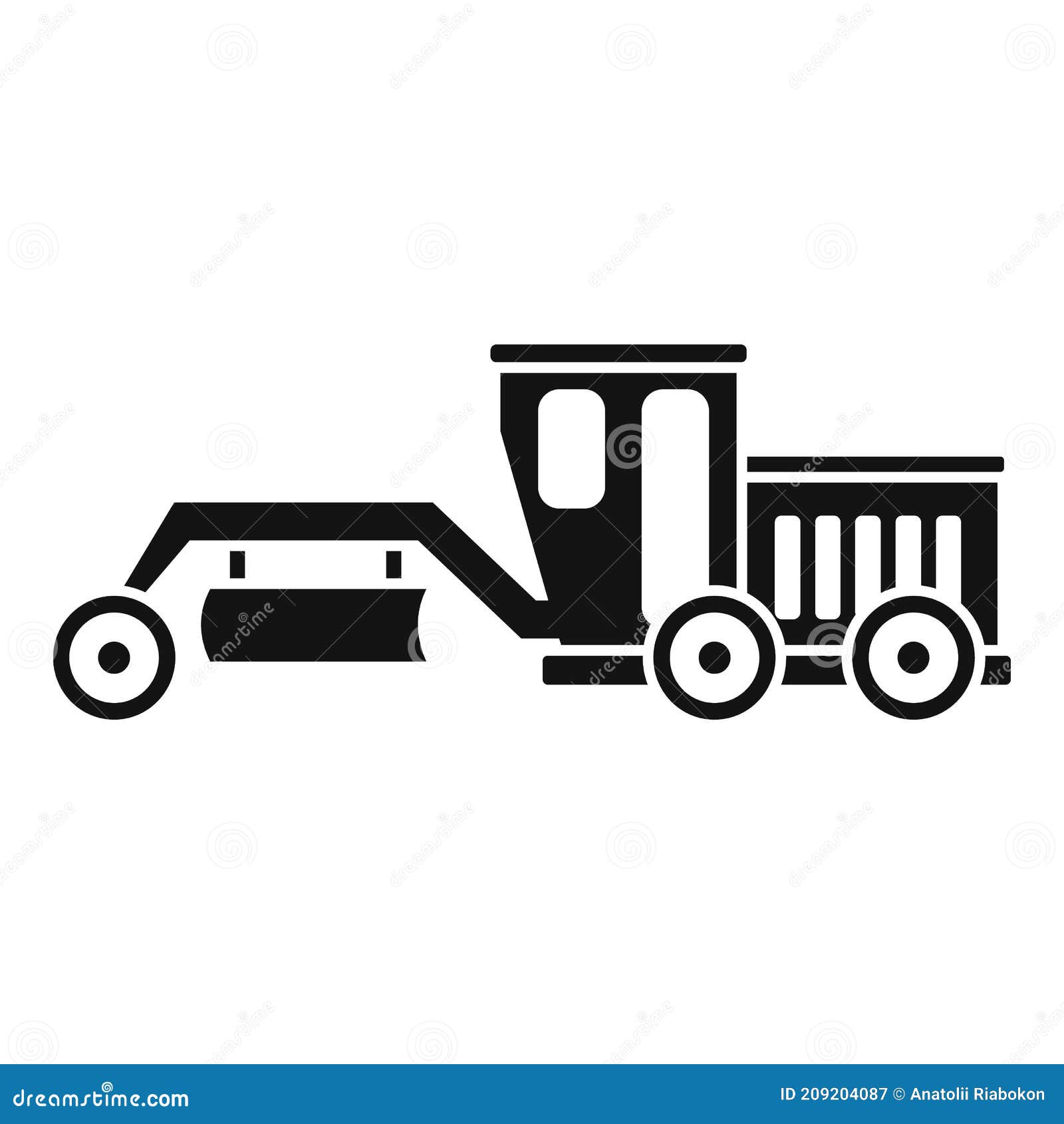 Simple Dragline Illustration Vector Cartoon | CartoonDealer.com #195399455
