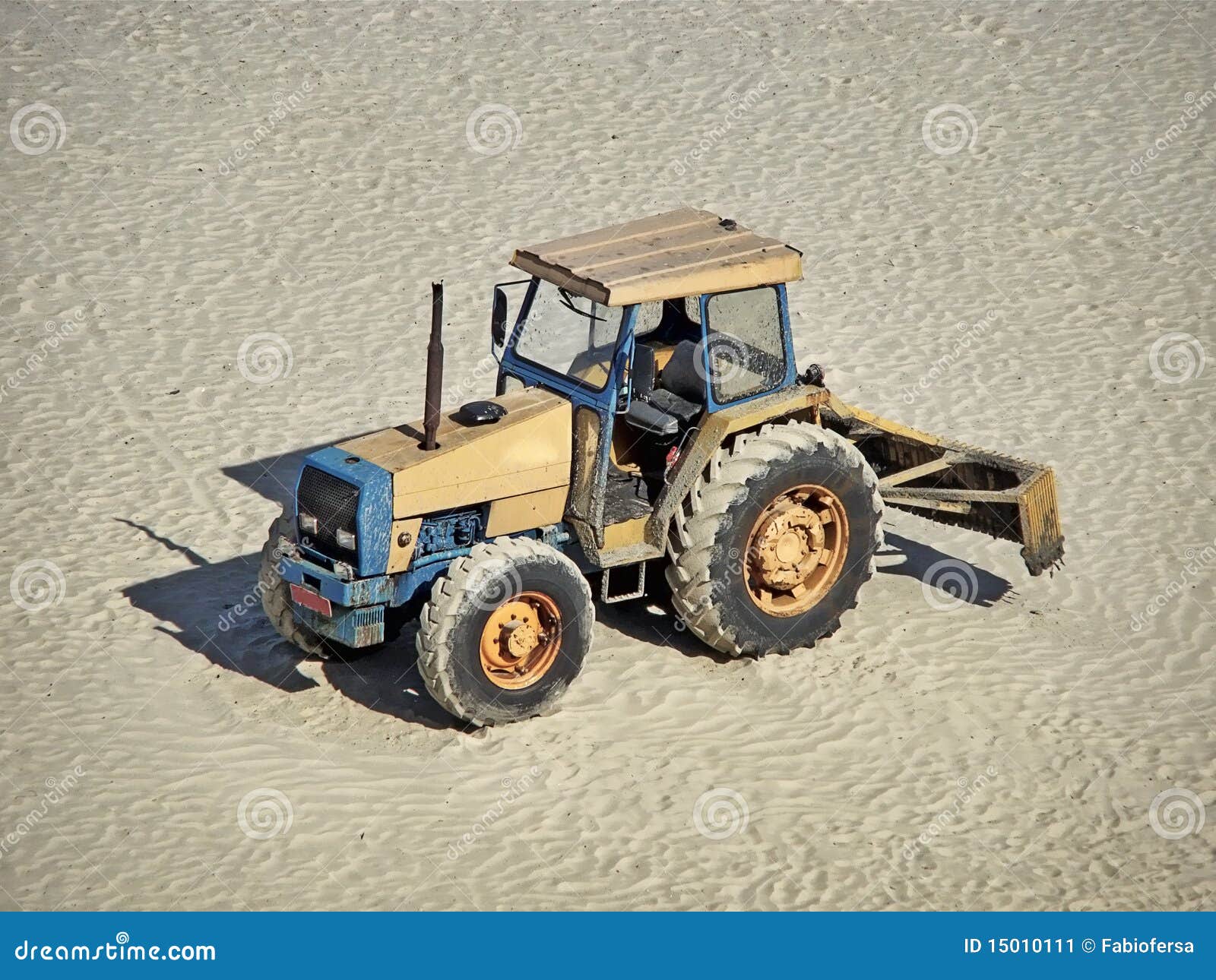 Grader Truck Parked on Sand Stock Image - Image of machinery, tires ...