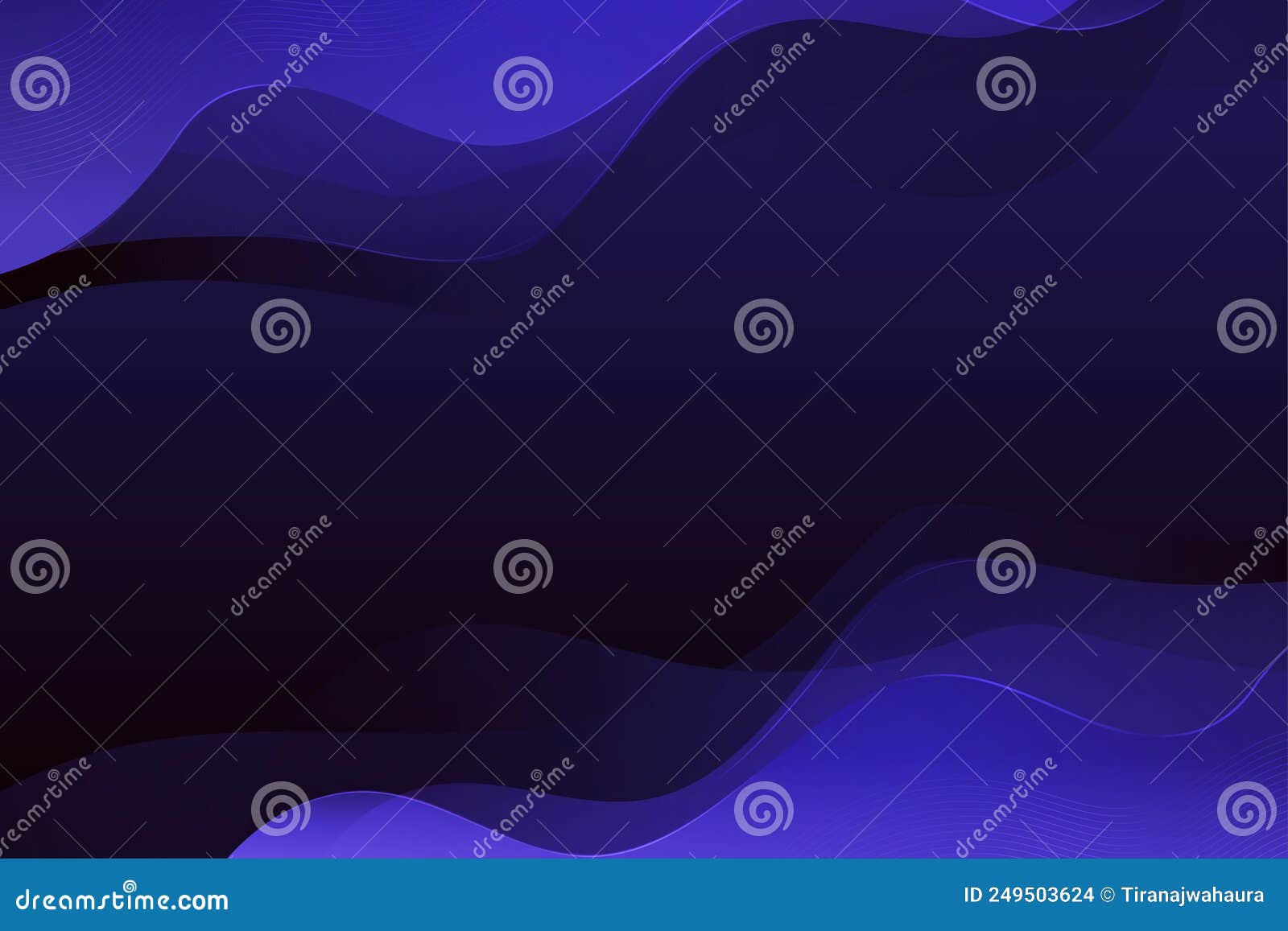 Simple and Elegant Blue Gradient Wavy Abstract Background Stock Vector ...