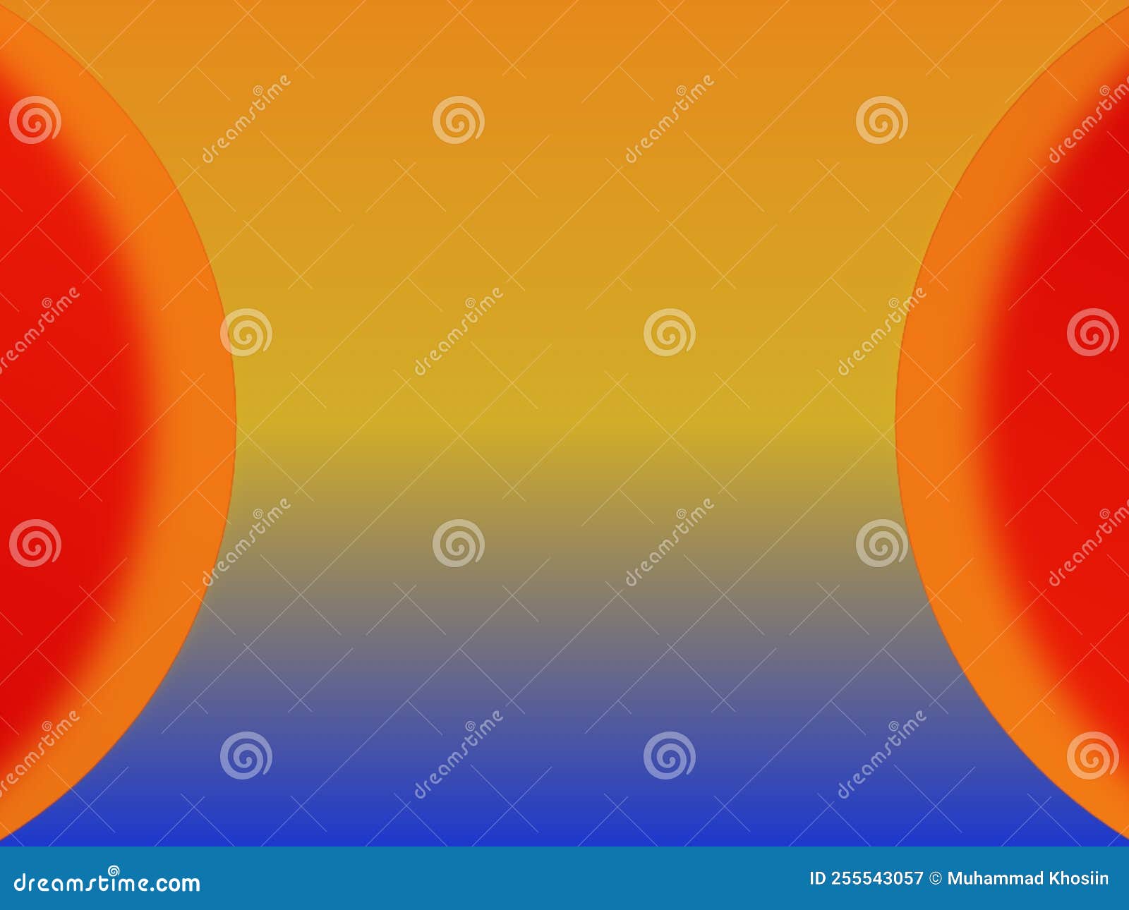 Gradient Abstract Background of Illustration Half Circle Side Stock ...