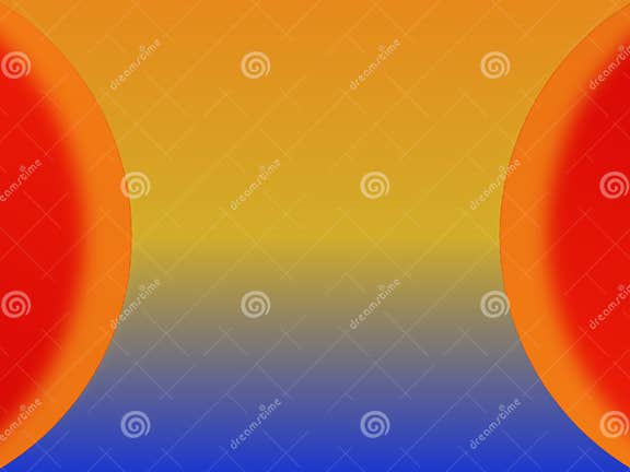 Gradient Abstract Background of Illustration Half Circle Side Stock ...