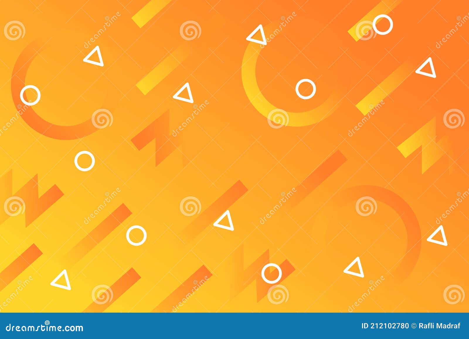 Gradient Abstract Background with Nice Symbols and Triangular Sign ...