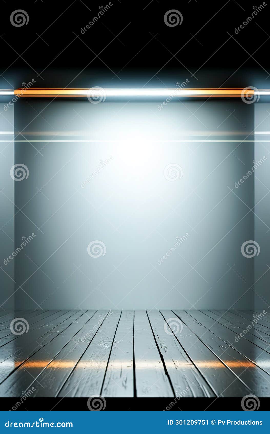 Gradient Abstract Dark Background with Incandescent Light. Stock Image ...