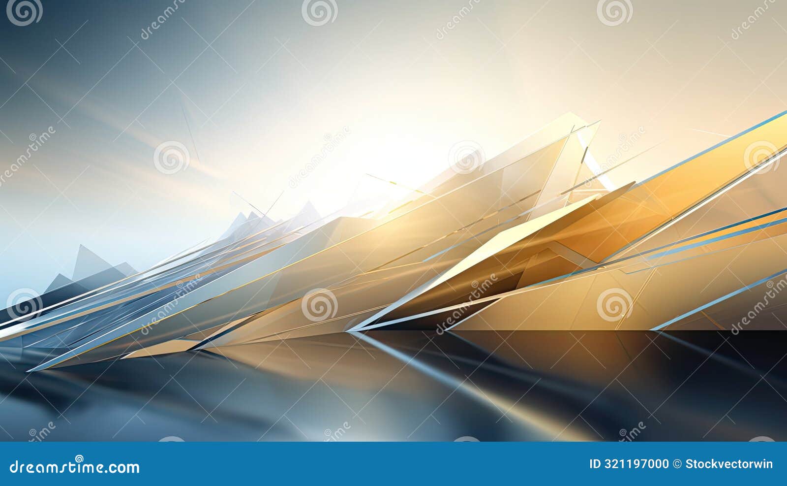Gradient Abstract Financial Technology Background Stock Illustration ...