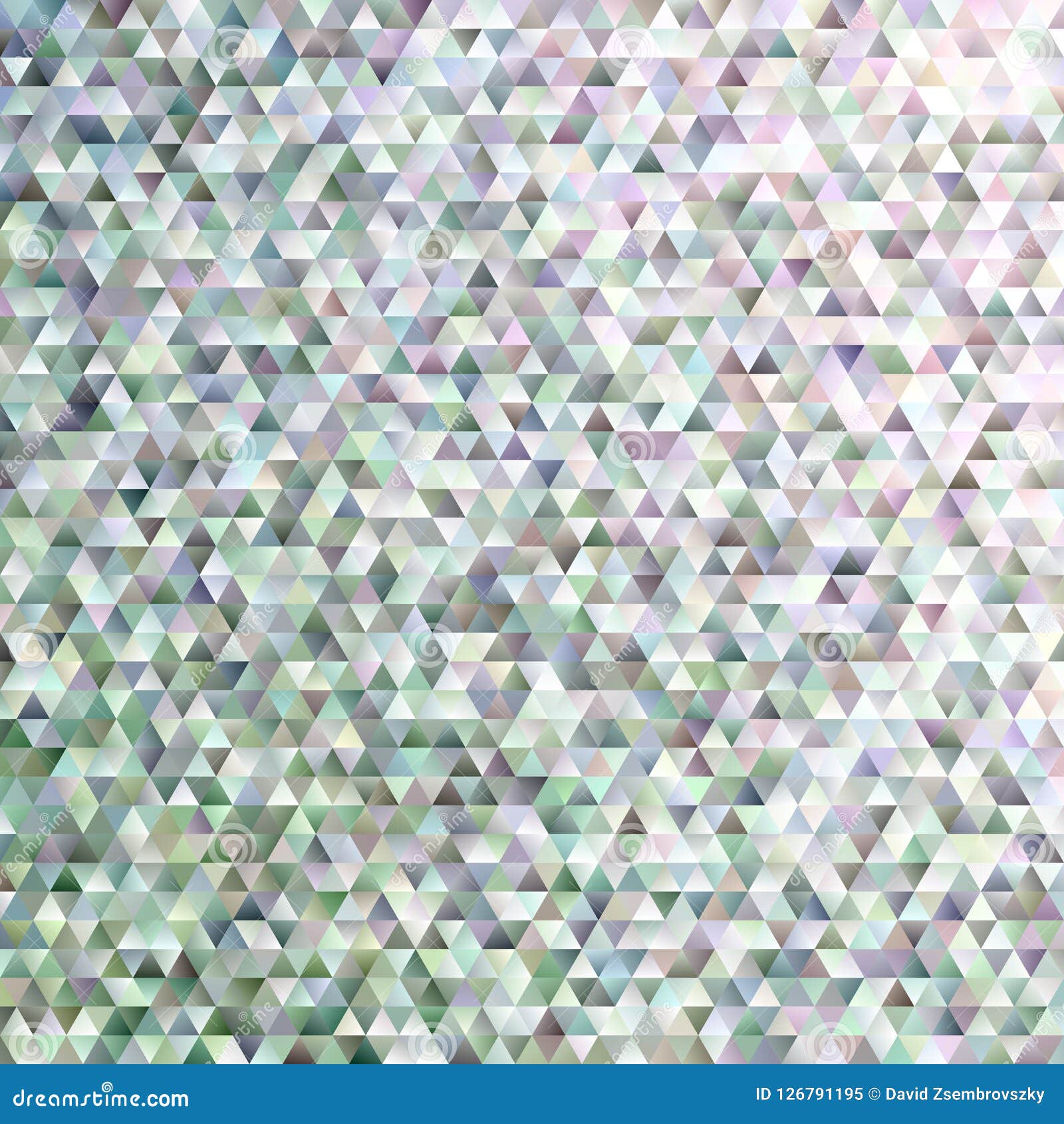 Gradient Abstract Tiled Triangle Pattern Background Vector Illustration Stock Vector