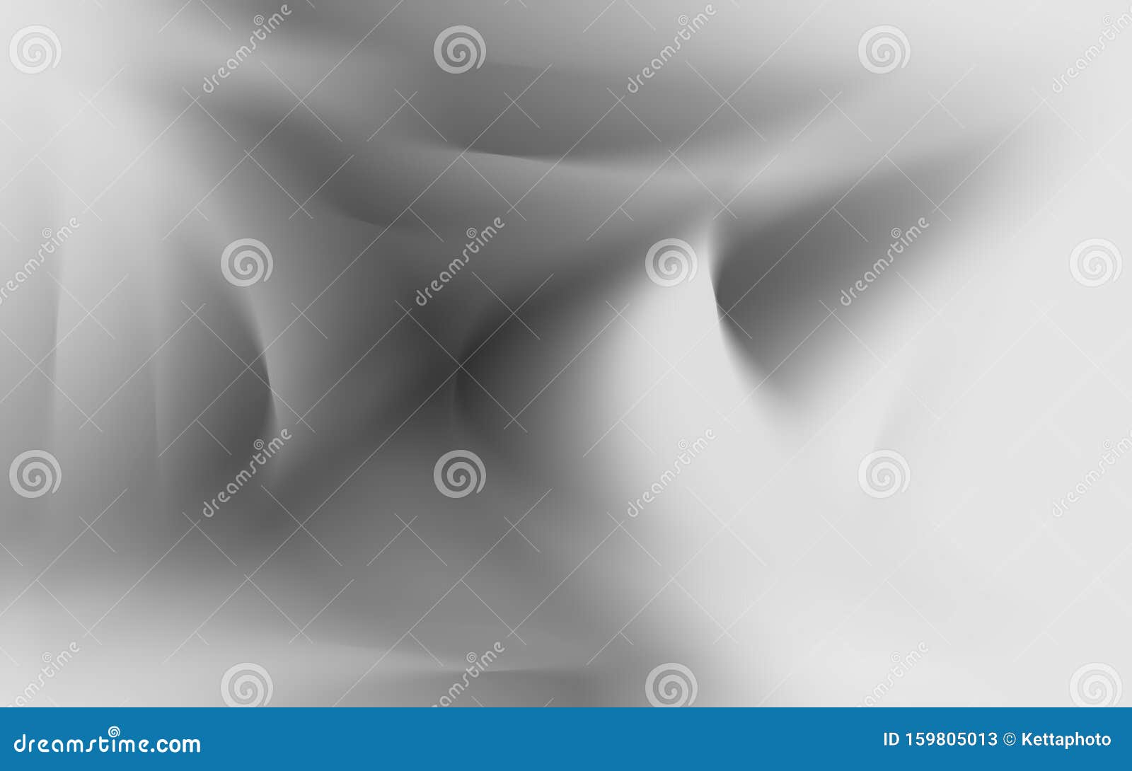 Gradient B&W Curve ;abstract Flower Background Stock Illustration ...