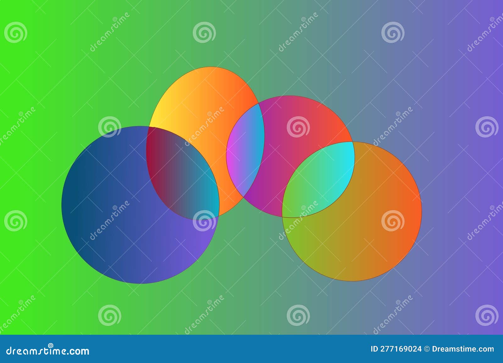 Gradient Background Abstract Colorful Circle Texture Stock Illustration ...