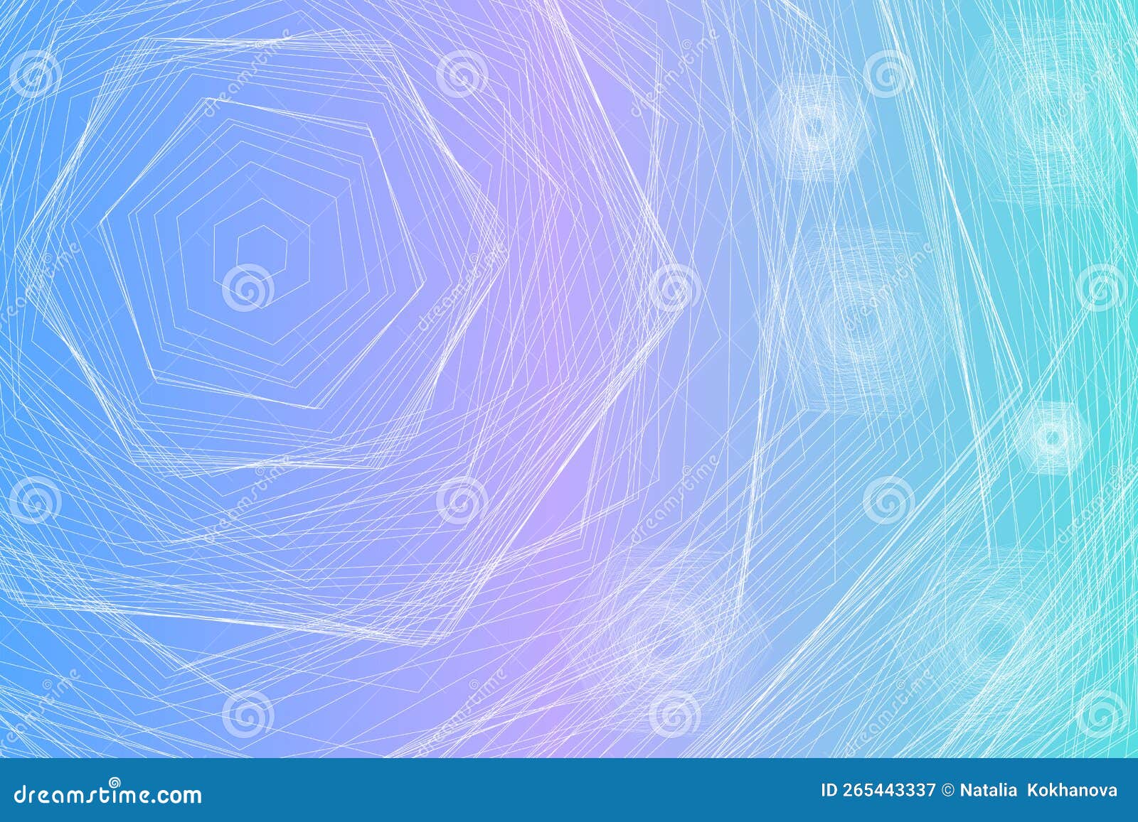 Gradient Background with Abstract Polygons, Repeating Figures. Vector Pattern Stock Vector ...