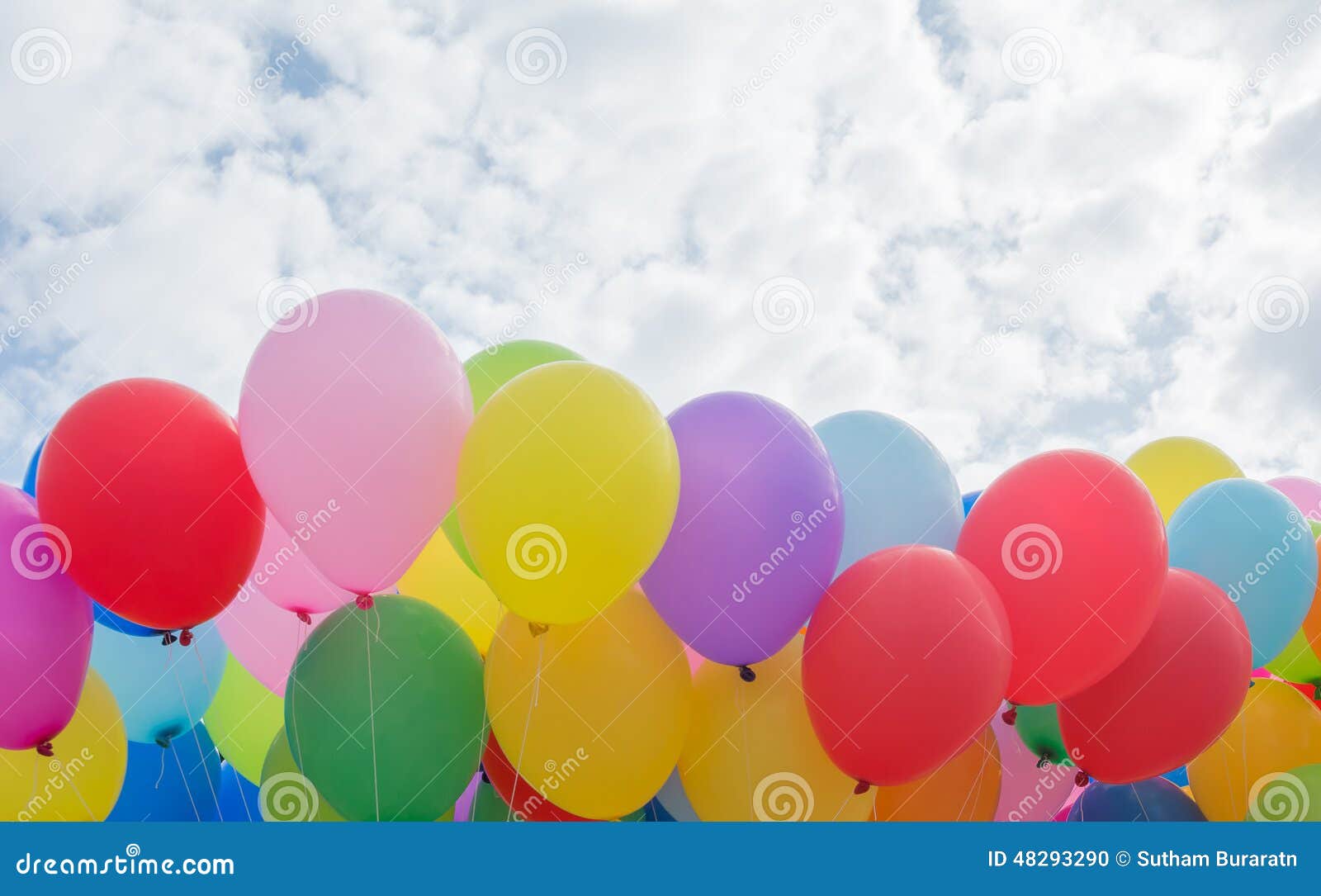 Gradient Background Balloons Stock Photo - Image of anniversary, grain ...