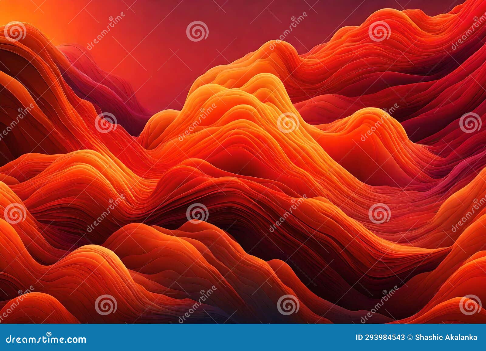 Gradient Background that Blends Vibrant, Warm Colours Stock ...
